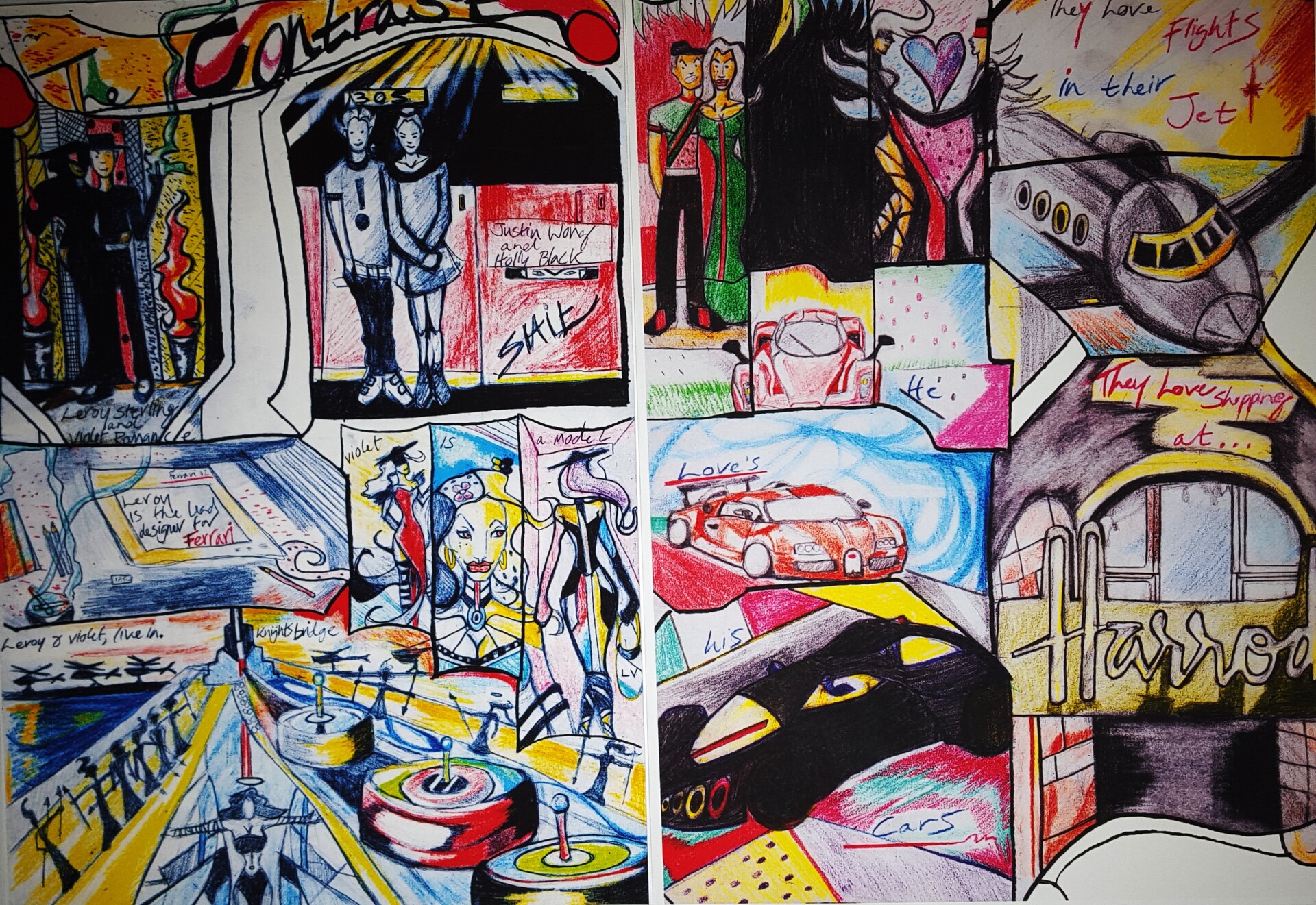 ArtStation - comic page