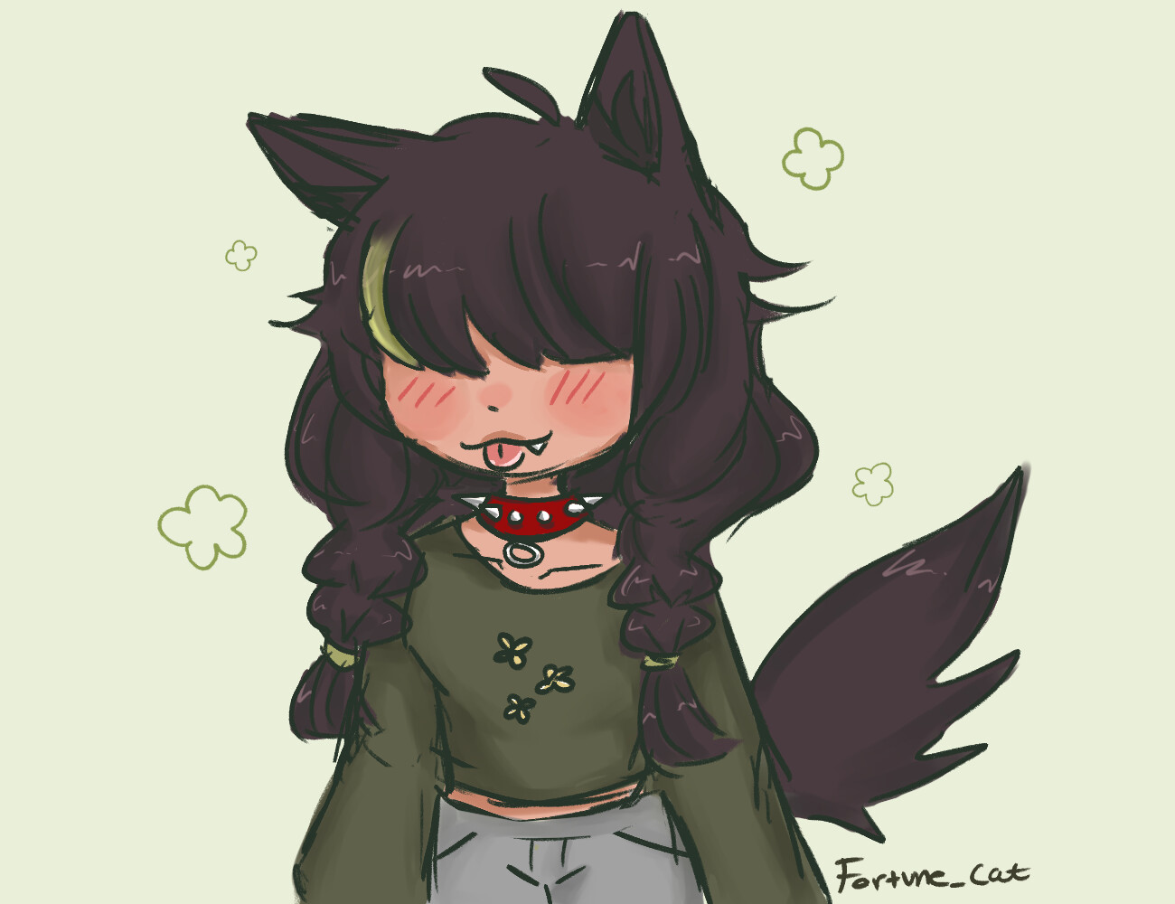 Artstation Werewolf Girl