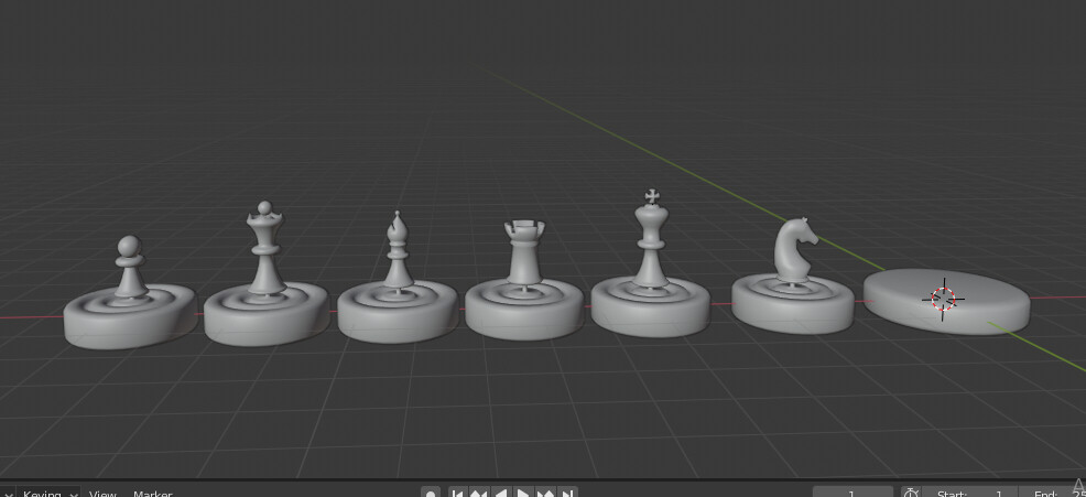 ArtStation - chess piece