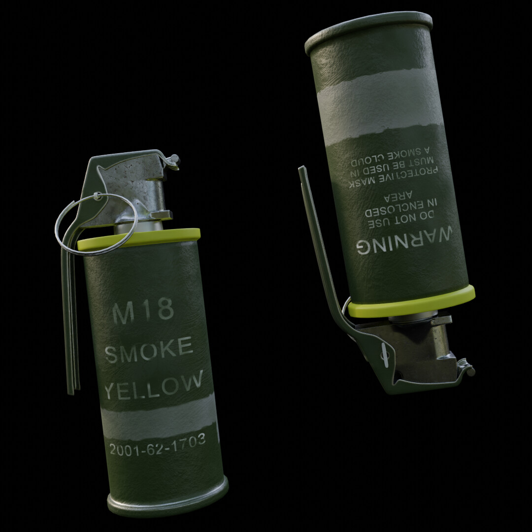 ArtStation - M18 smoke