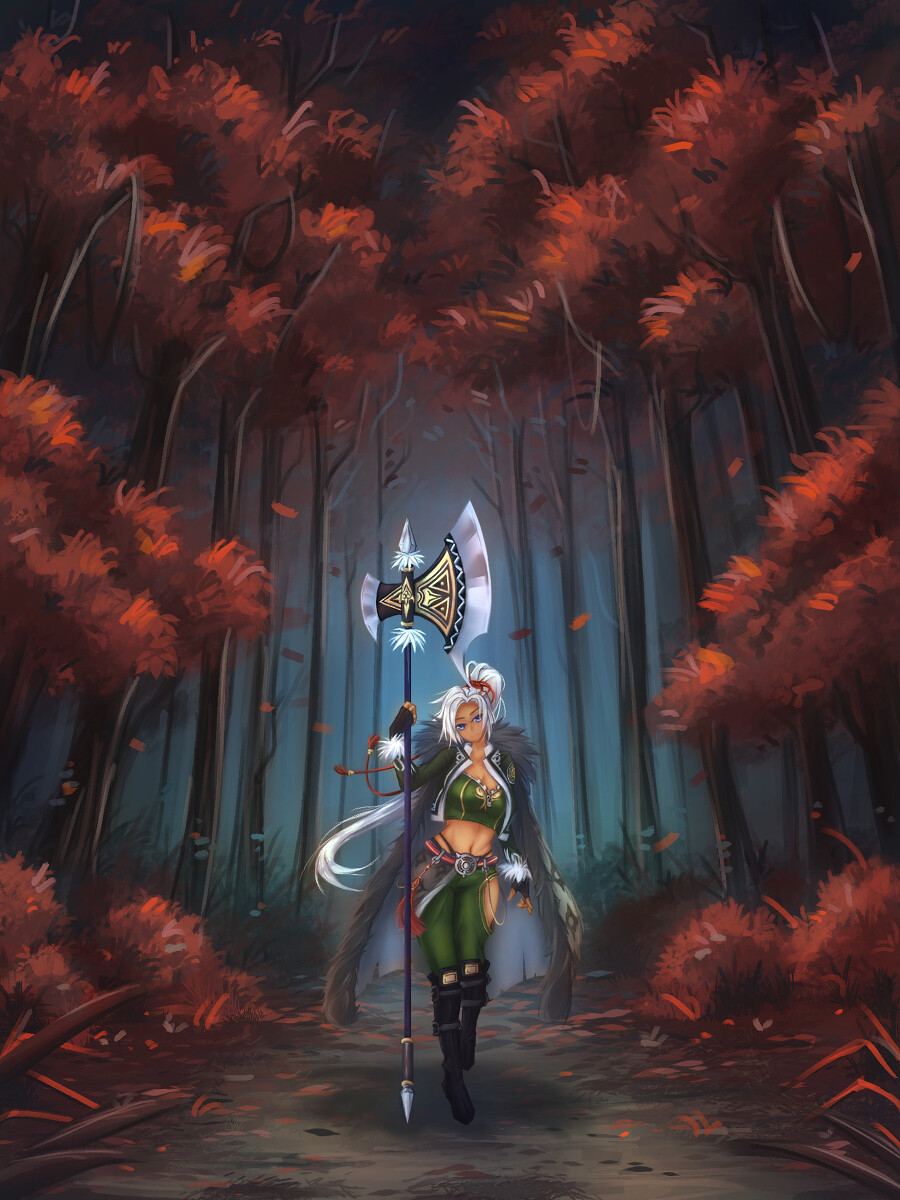 ArtStation - Maple Story Aran