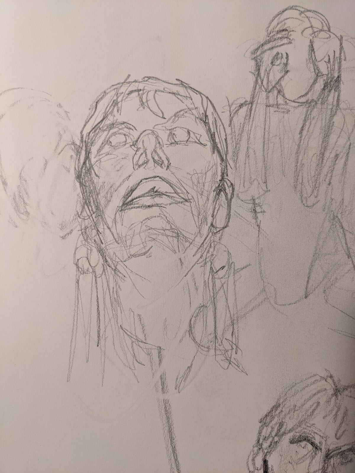 ArtStation - model looking up