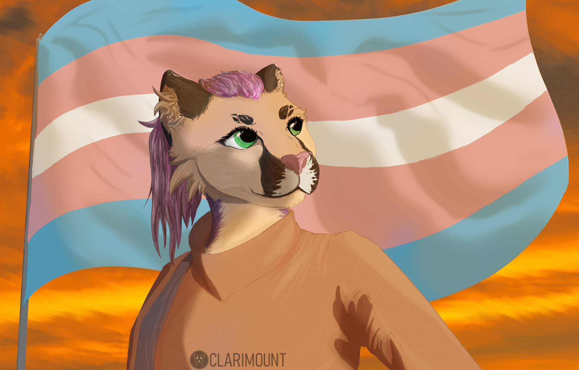 ArtStation - Trans Pride