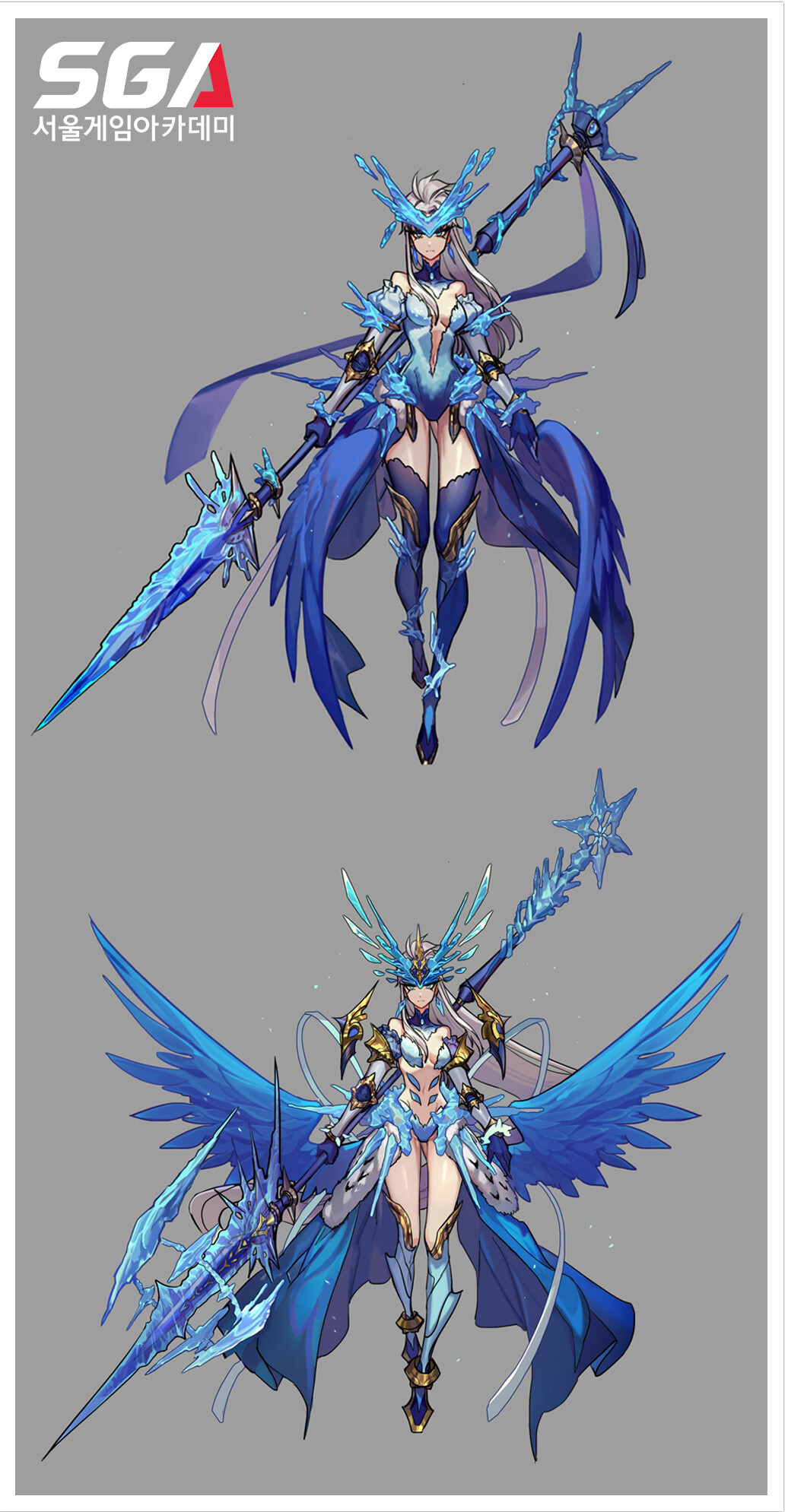 ArtStation - SGA_캐릭터 일러스트 학생작품