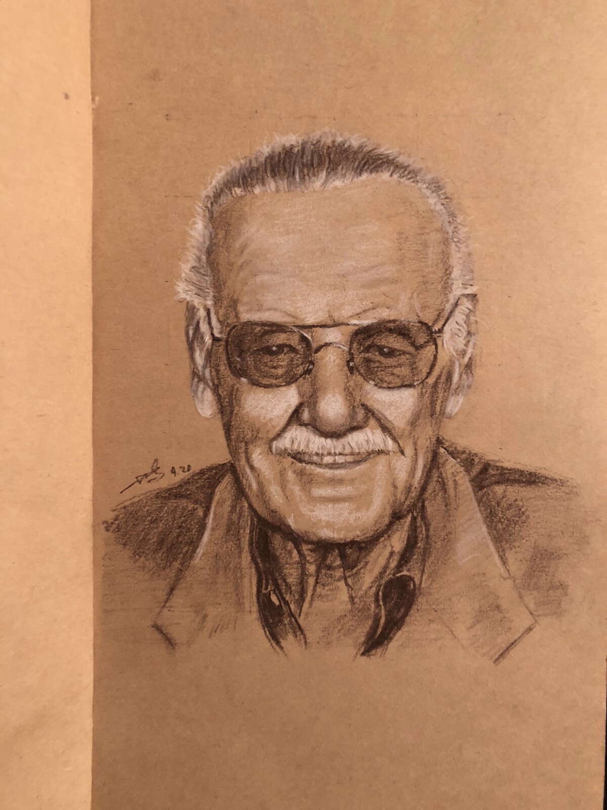 Jiapeng (Chris) Cheng - Sketch - Stan Lee