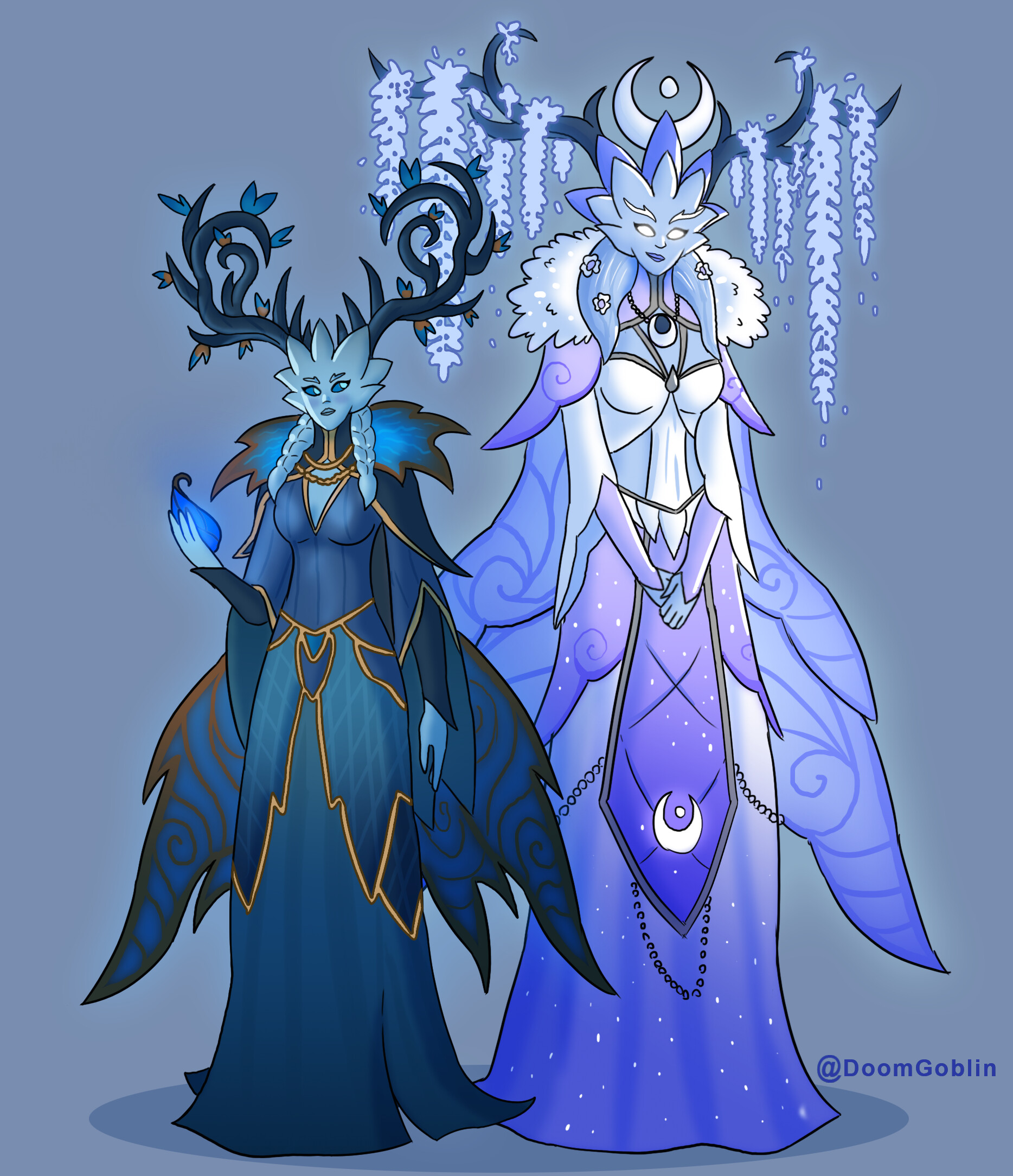 Stjepan Birtić - The Blue Child and The White Lady