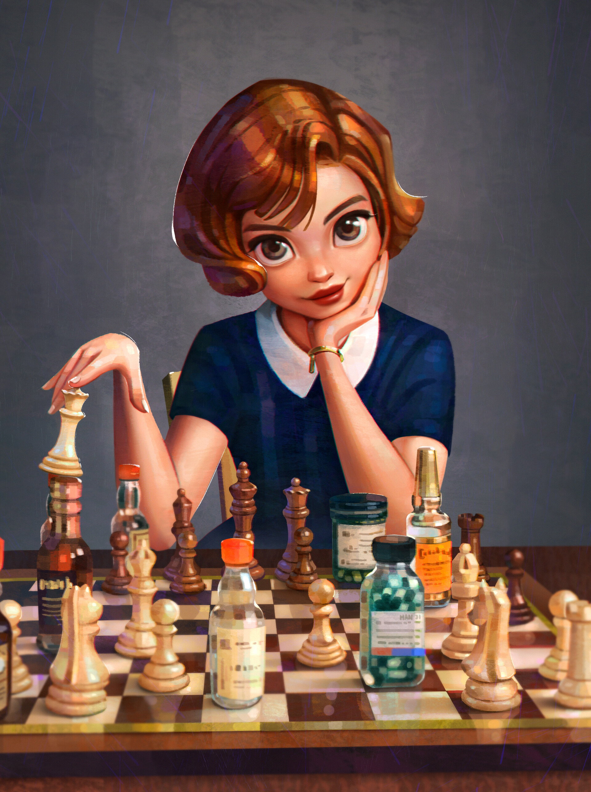 ArtStation - The Queen's Gambit