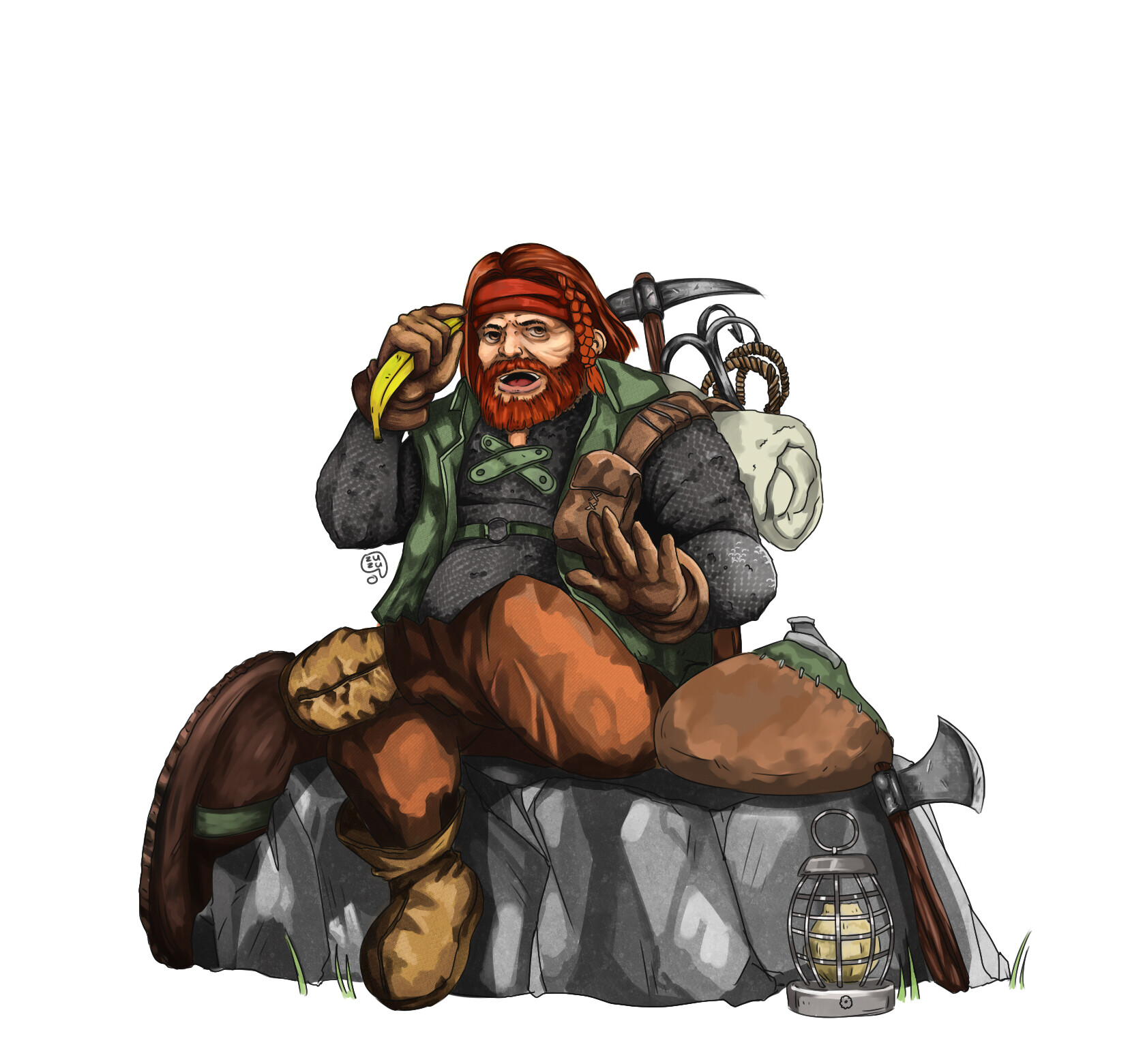 ArtStation - Dwarf character GURPS