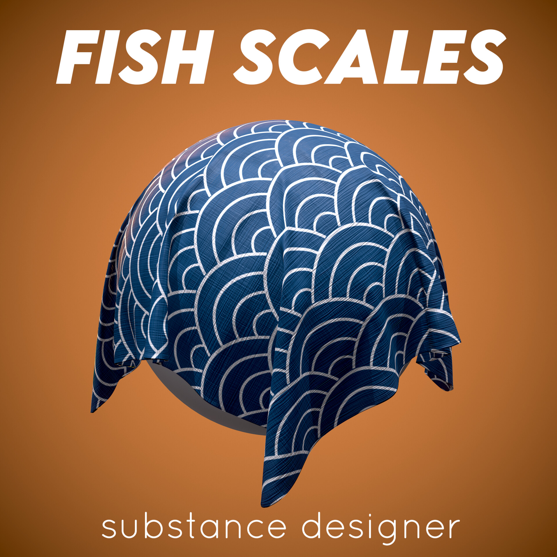 ArtStation - Fish Scale patern
