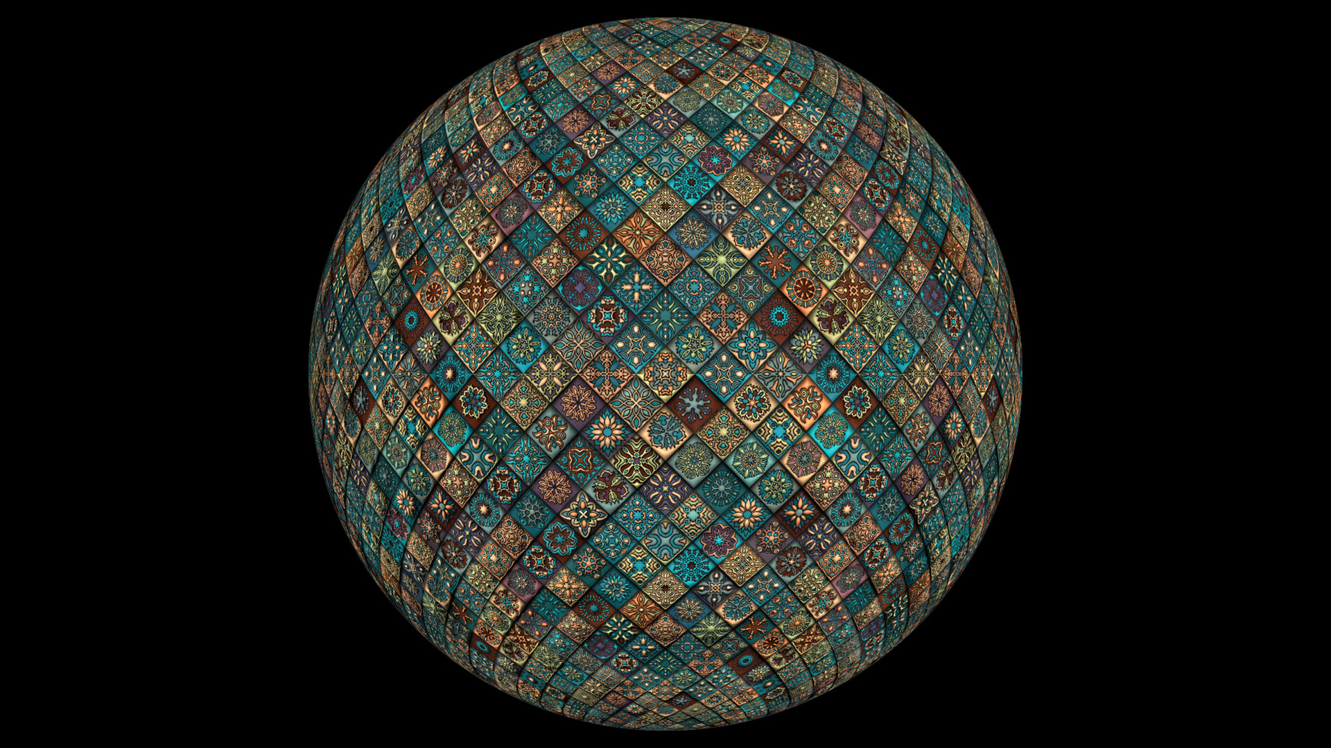 Tomato Knight - Colorful Tile Material Design / Substance Painter