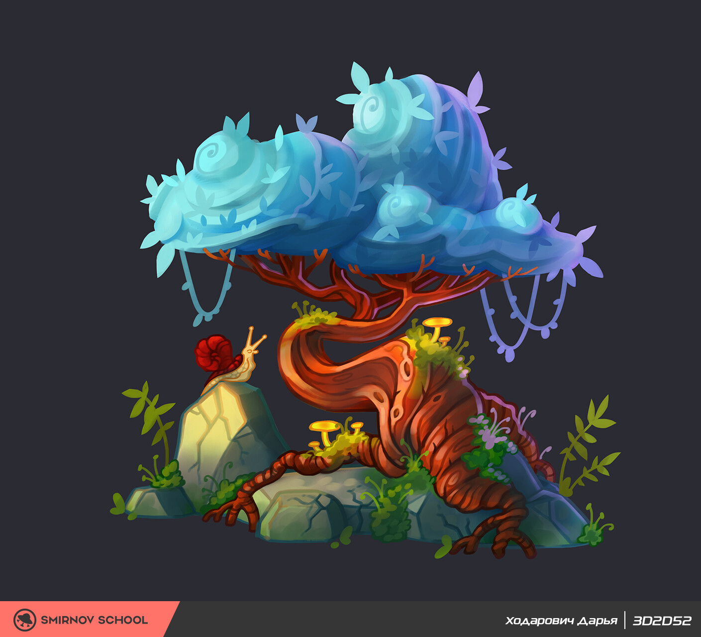 ArtStation - 3D for 2D artists - Magic Tree