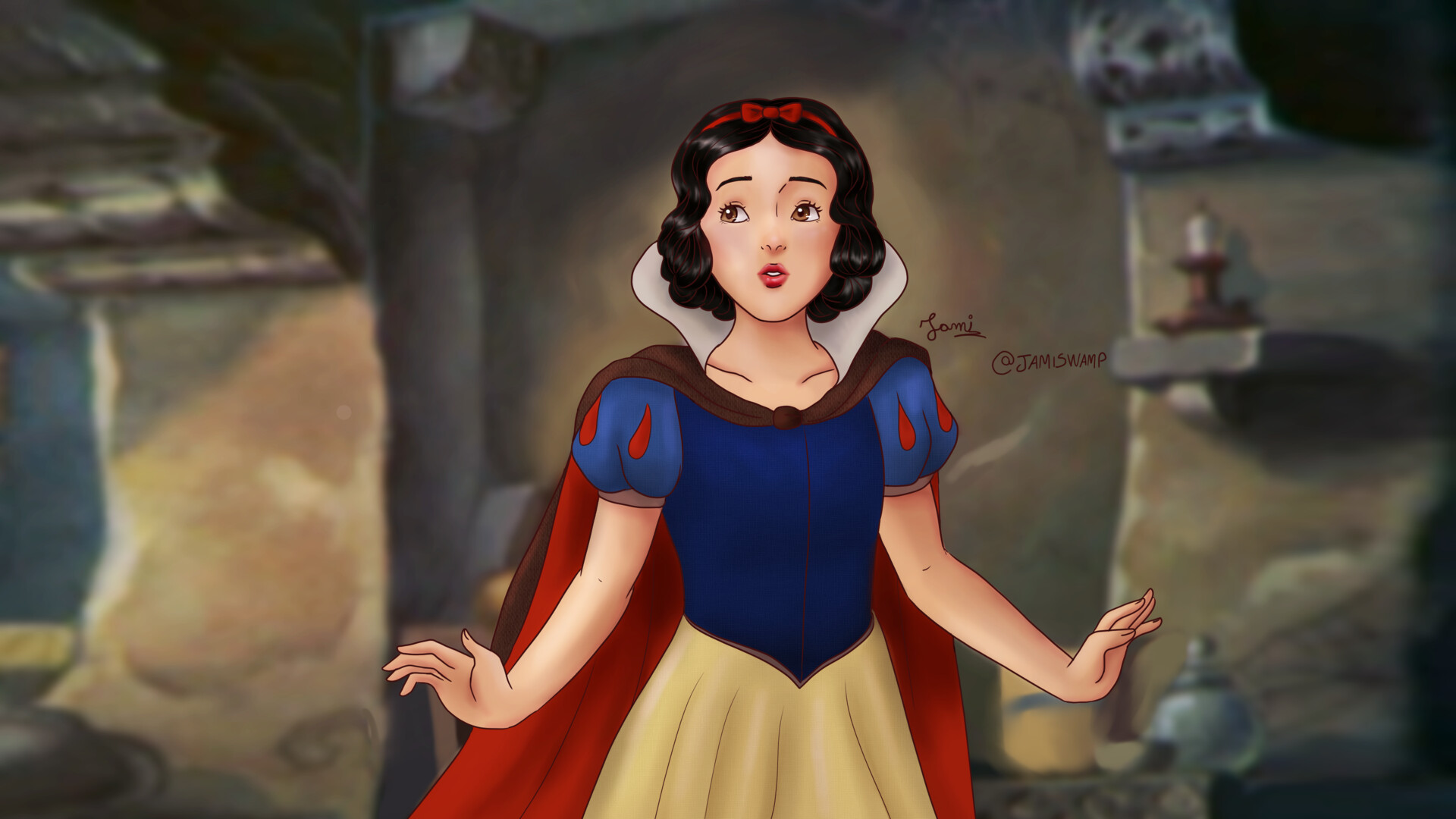 Jamille Rocha - Snow White Redraw