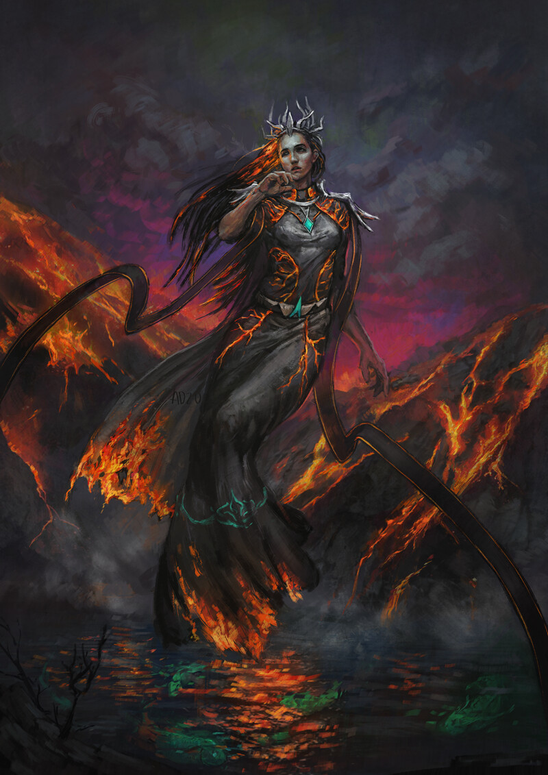 ArtStation - Lava color