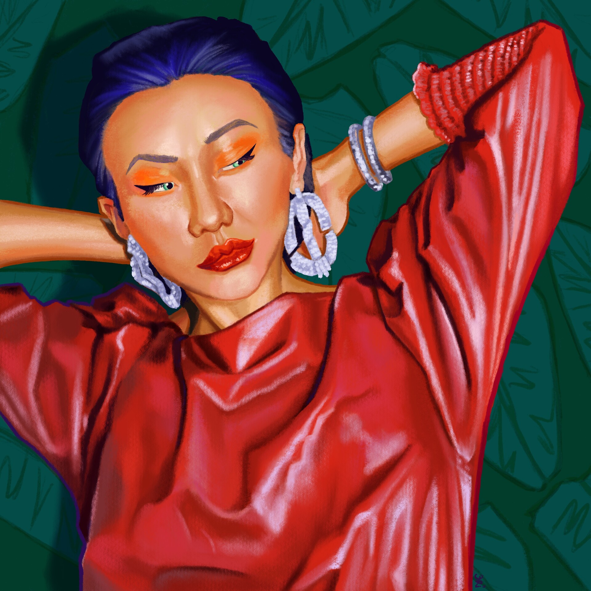 Edith Scottini (Erissera) - Commissioned Work - Jessica Wang portrait