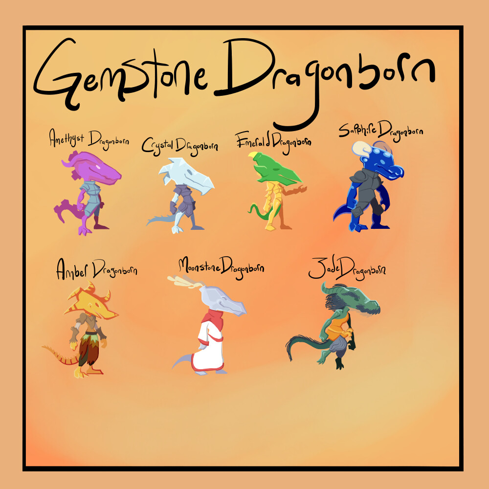 Eddy Rerun - Dragonborn variants