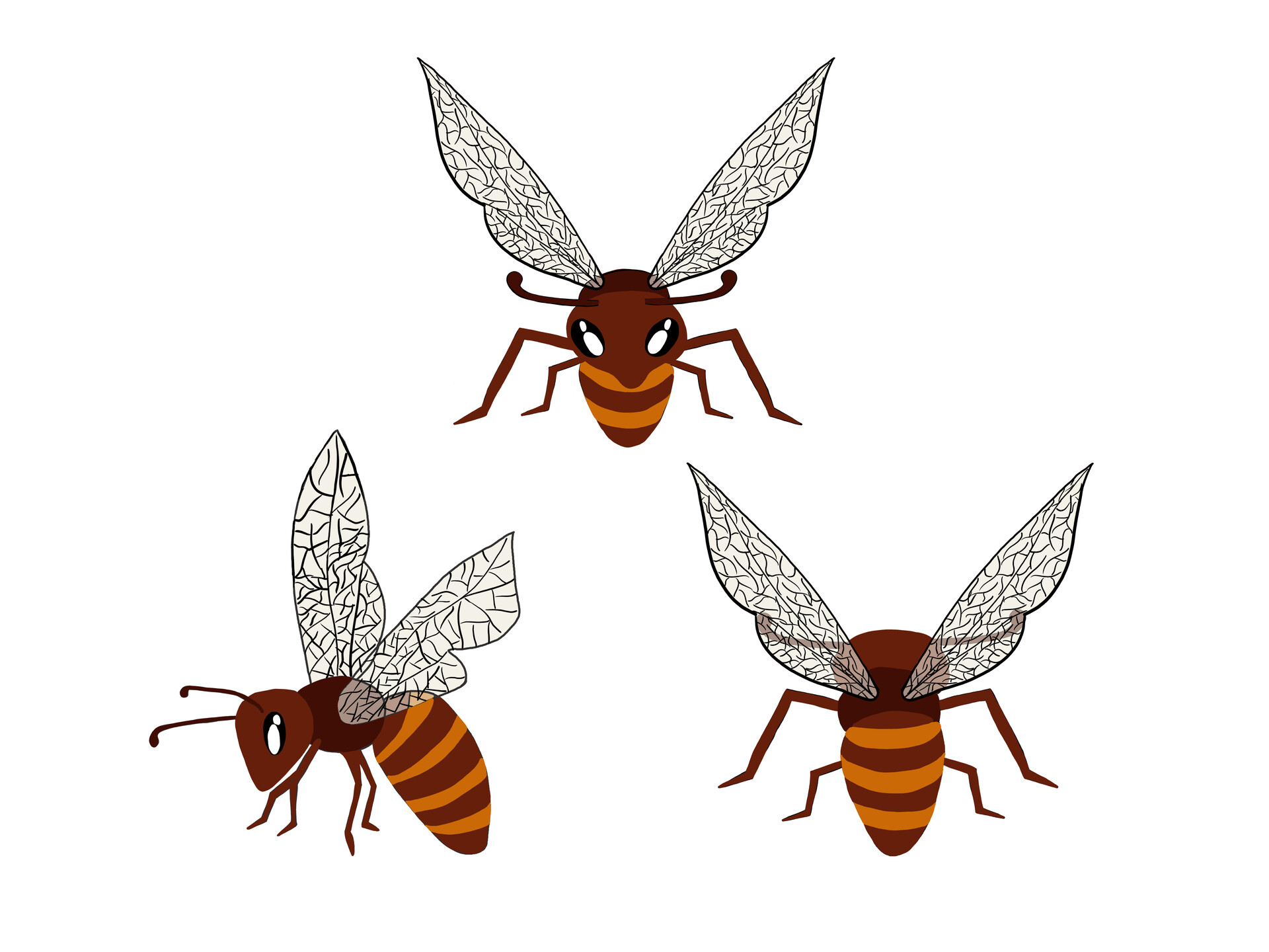 ArtStation - Character Design - Bee