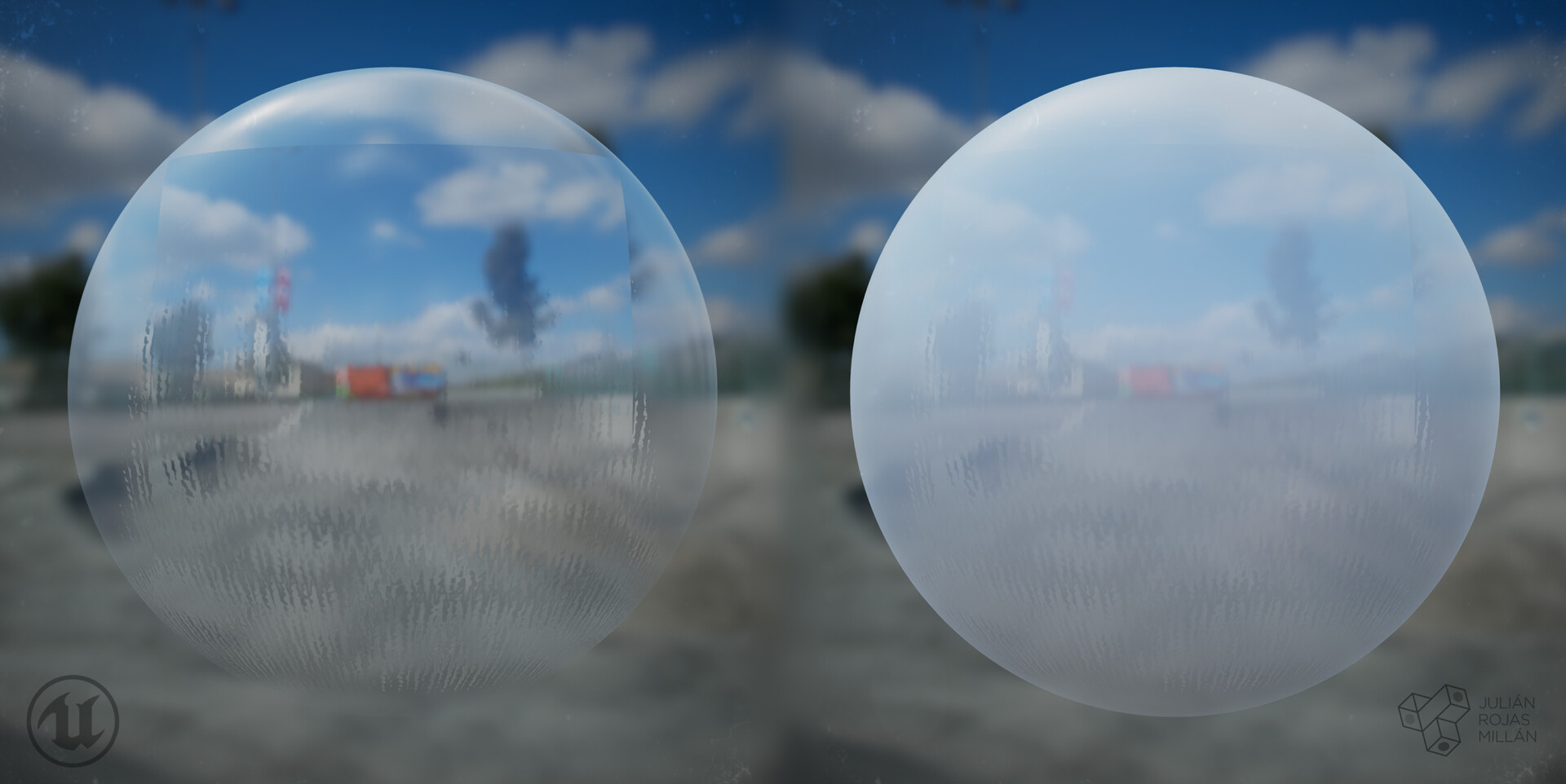 Julián Rojas Millán - Unreal Engine Translucent (Glass) Master Material
