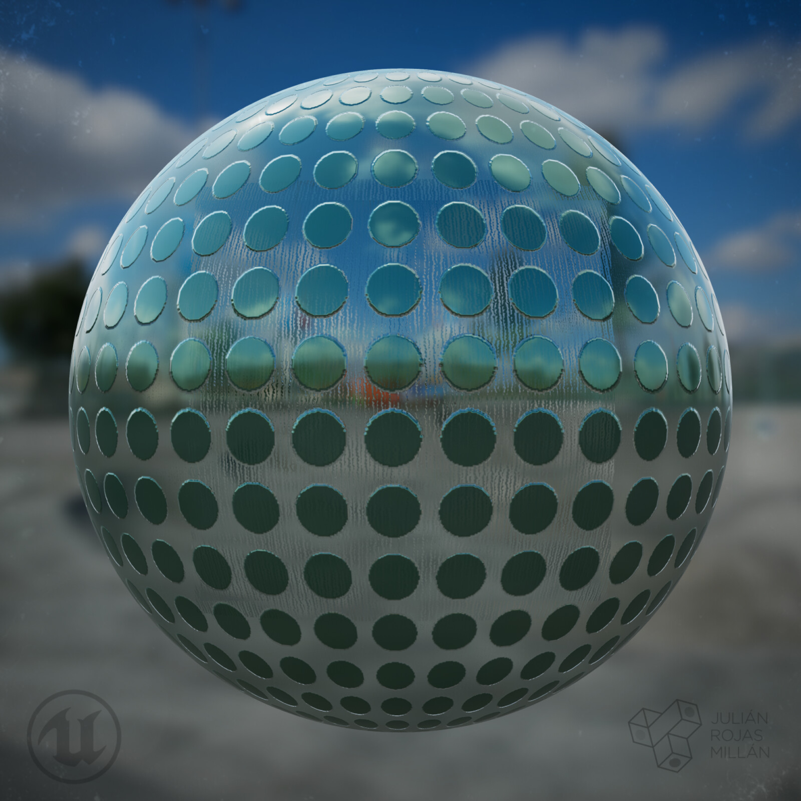 Julián Rojas Millán - Unreal Engine Translucent (Glass) Master Material