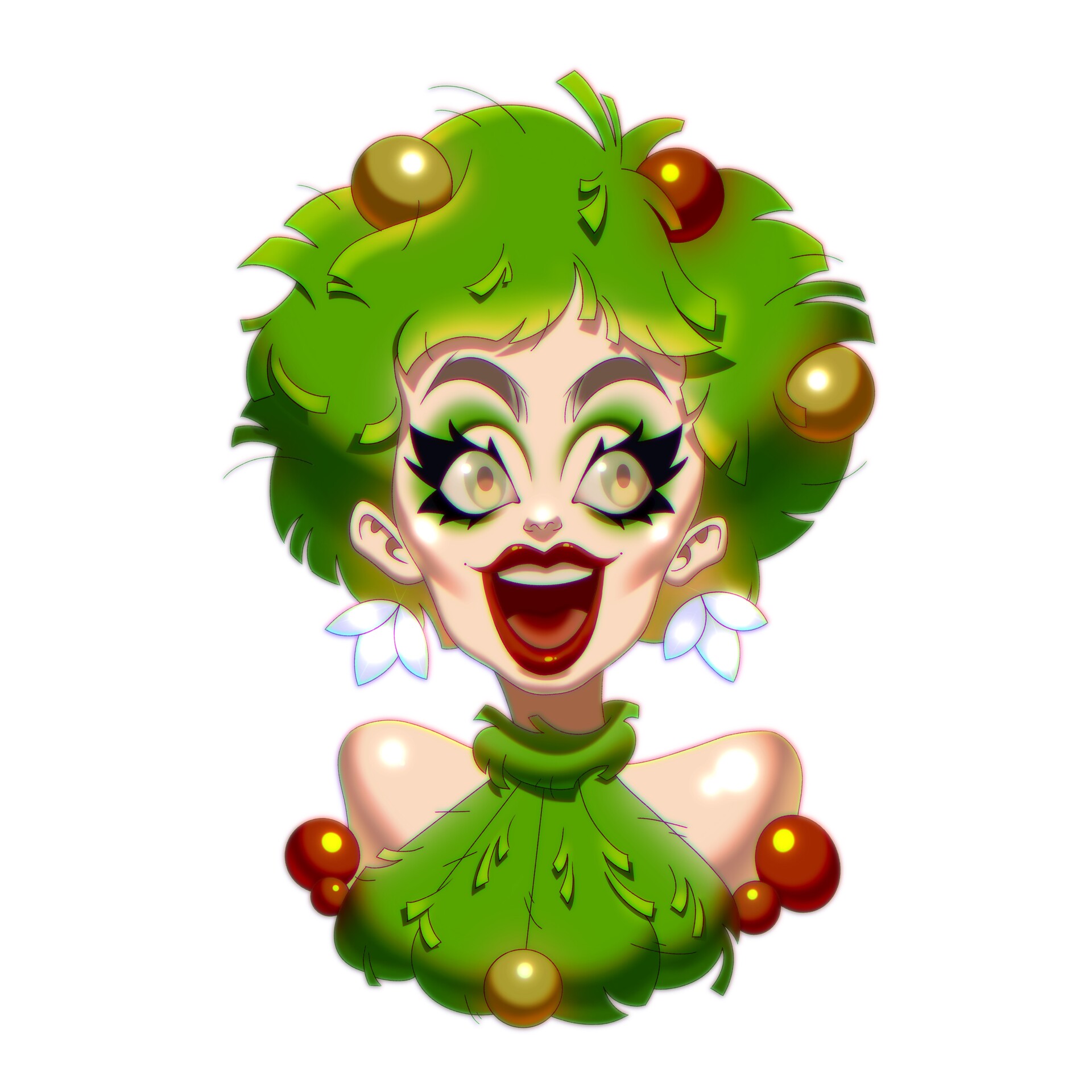 ArtStation - Christmas baubles