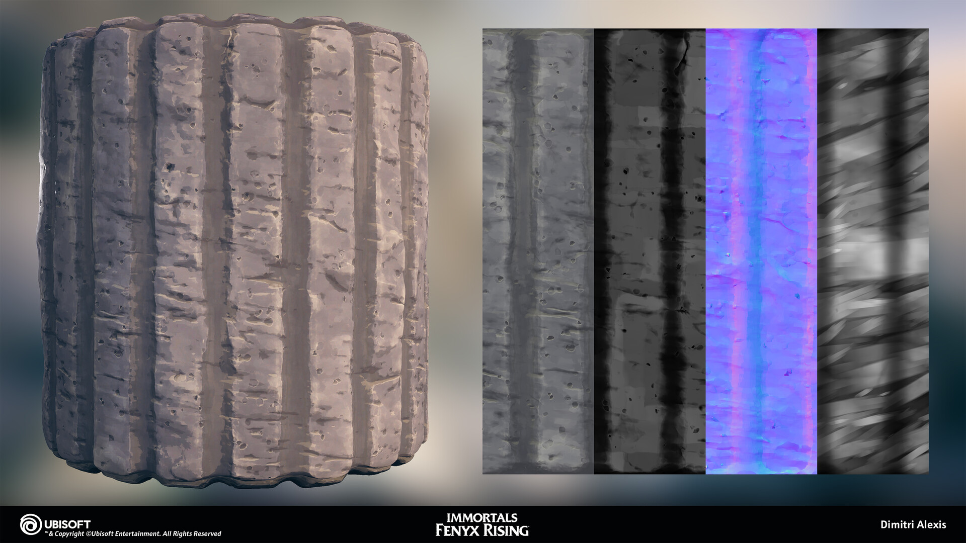 Dimitri Alexis - Immortals Fenyx Rising - Zeus Texturing