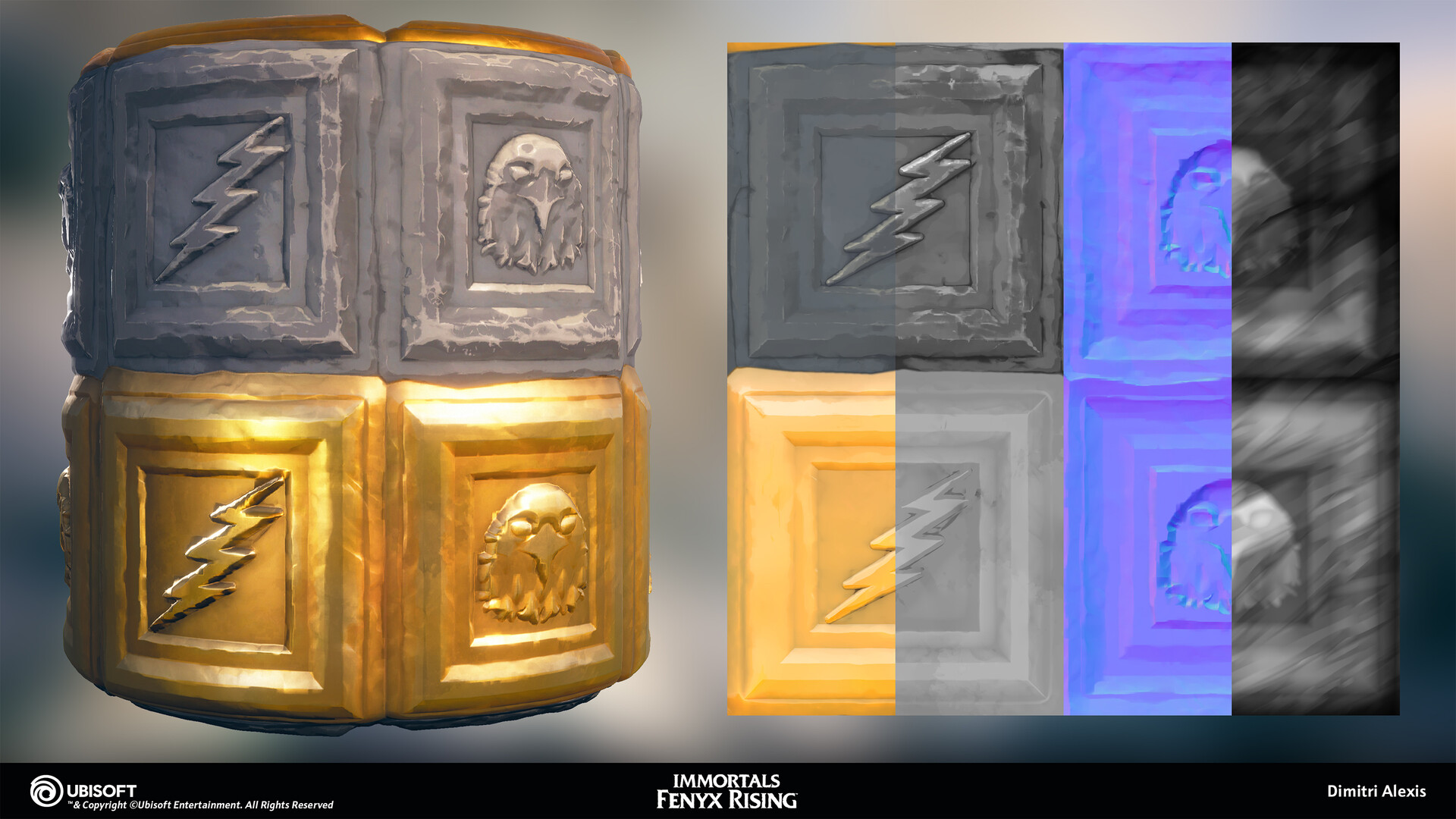 Dimitri Alexis - Immortals Fenyx Rising - Zeus Texturing