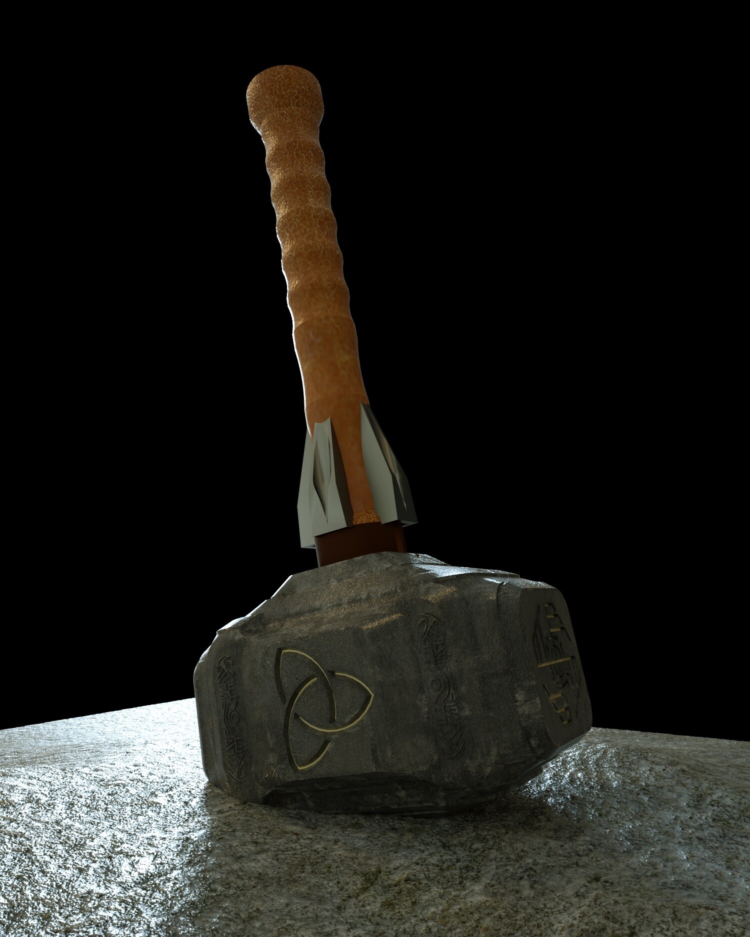 ArtStation - Thor Hammer
