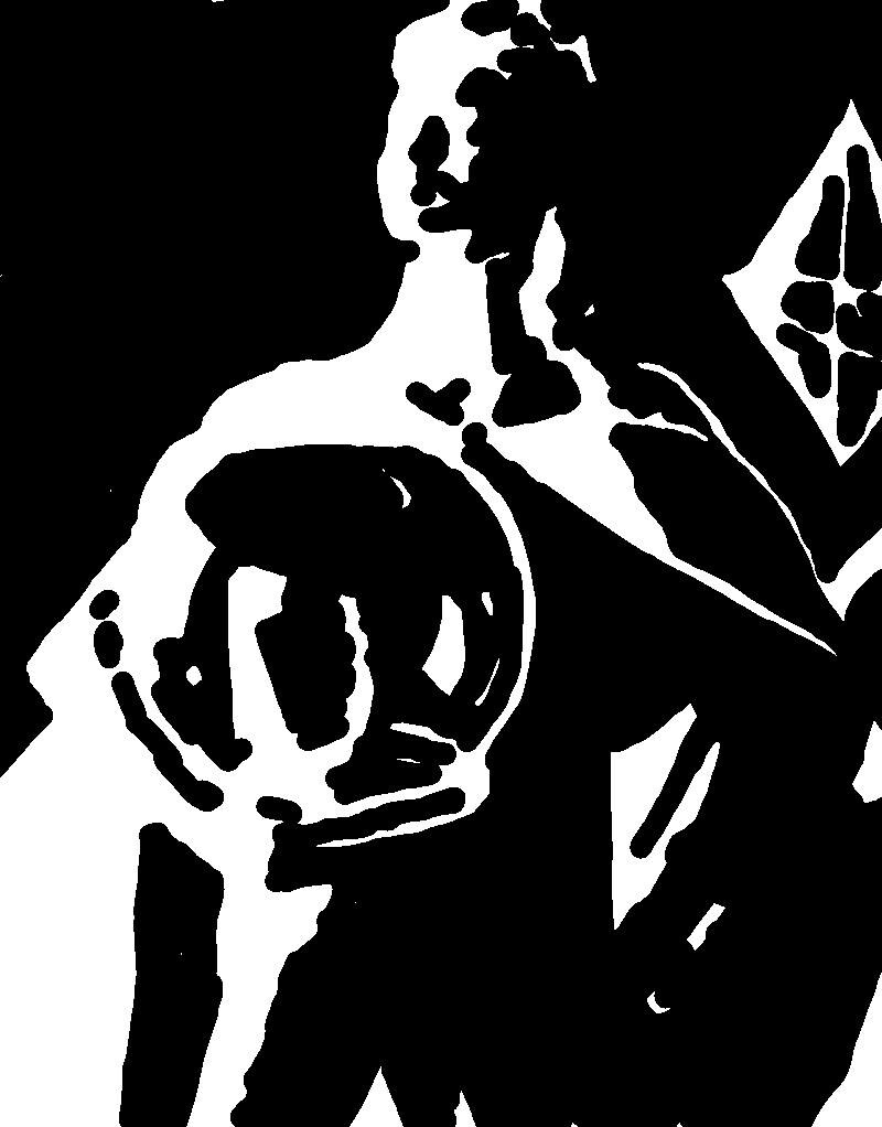 ArtStation - high contrast of space model