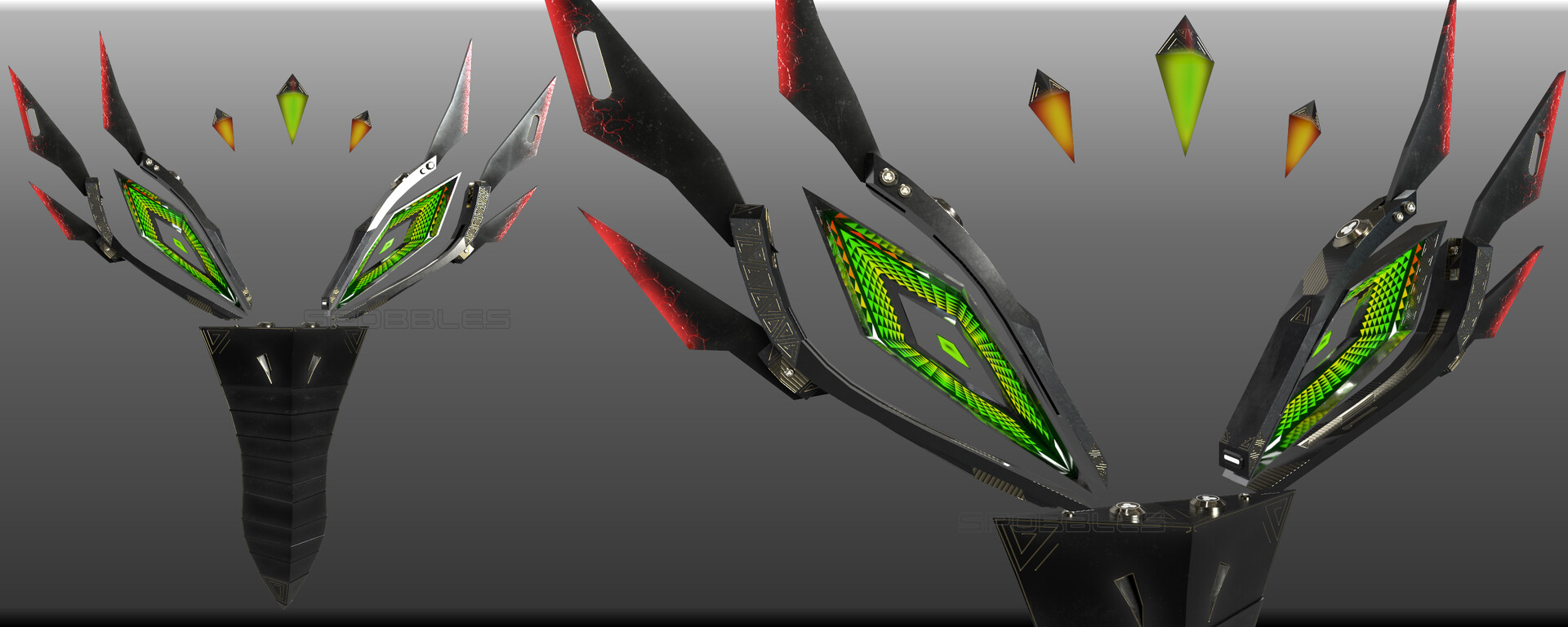 ArtStation - Abstract Bird Face