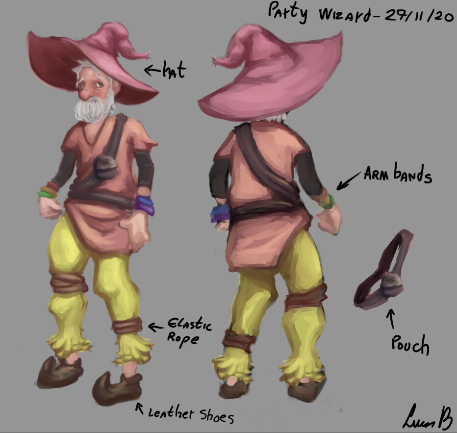 ArtStation - Wizard Concept