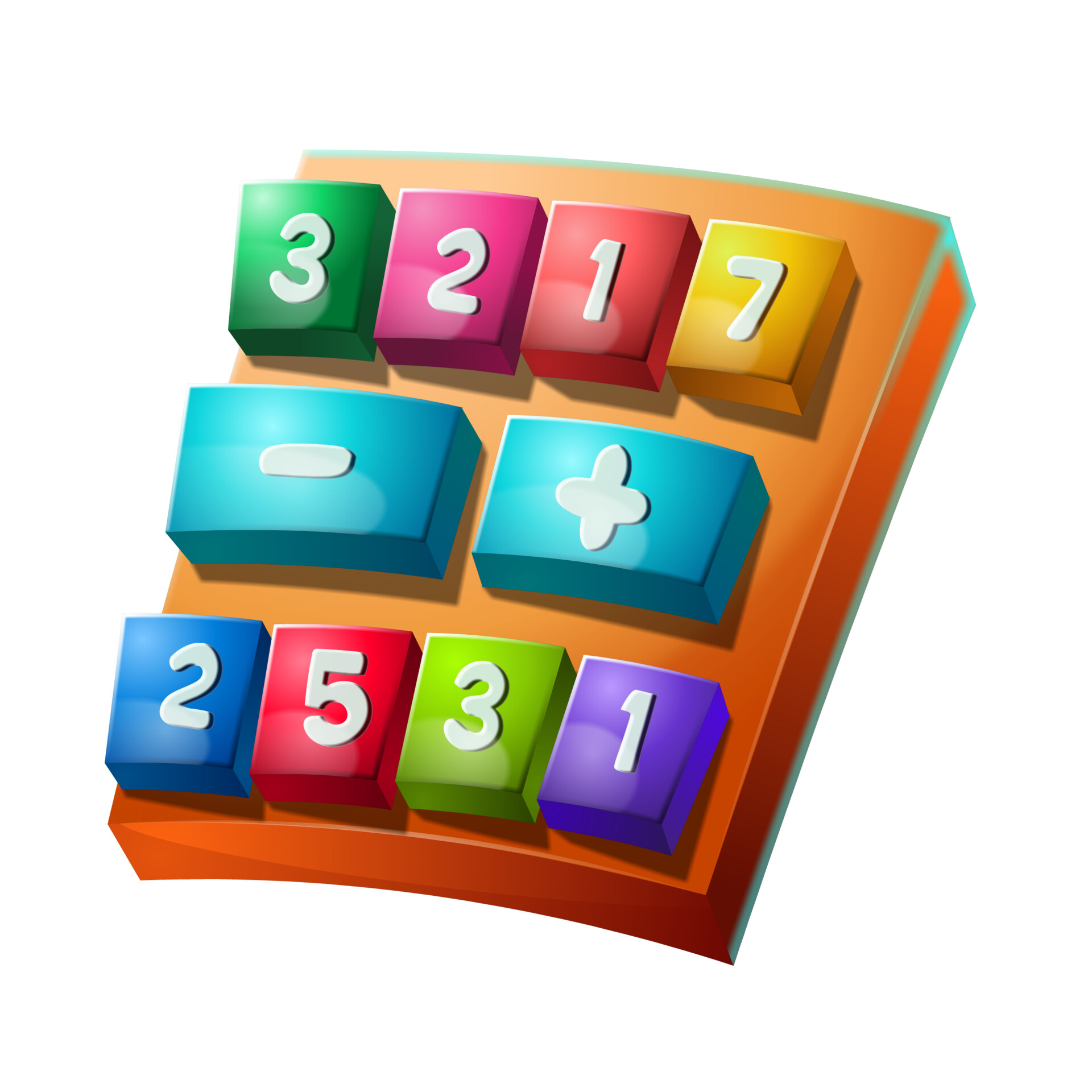 ArtStation - Digit Number Operation_Icon