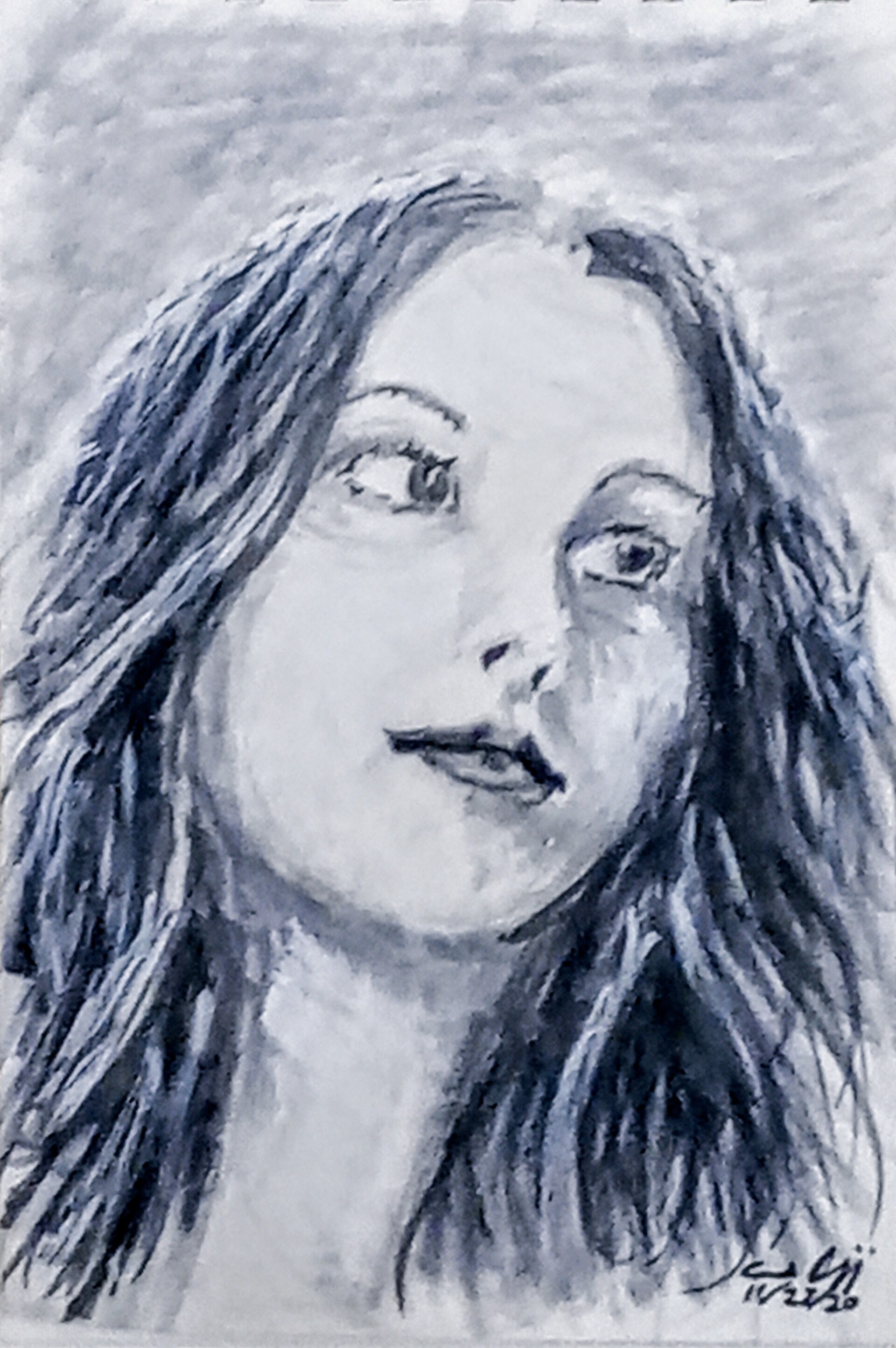 ArtStation - Pen and Ink portrait 18