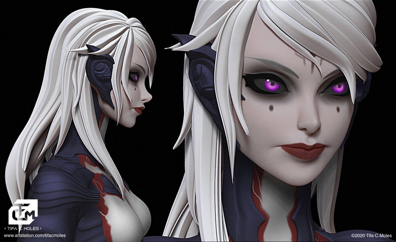 Tifa C. Moles - Shae - Spacelords (Stylized 3D FanArt)