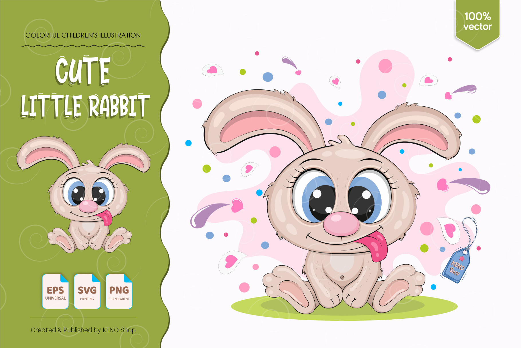 ArtStation - Cute little rabbit