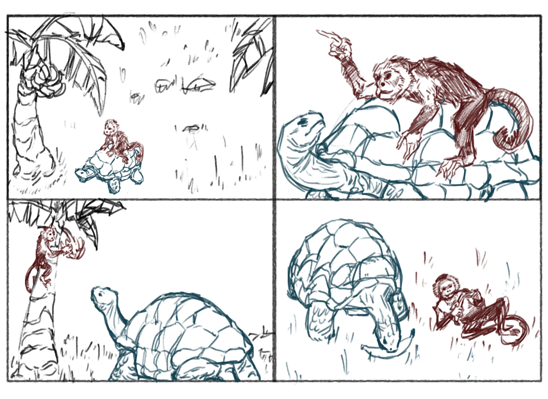 ArtStation - 4 Panel Comic