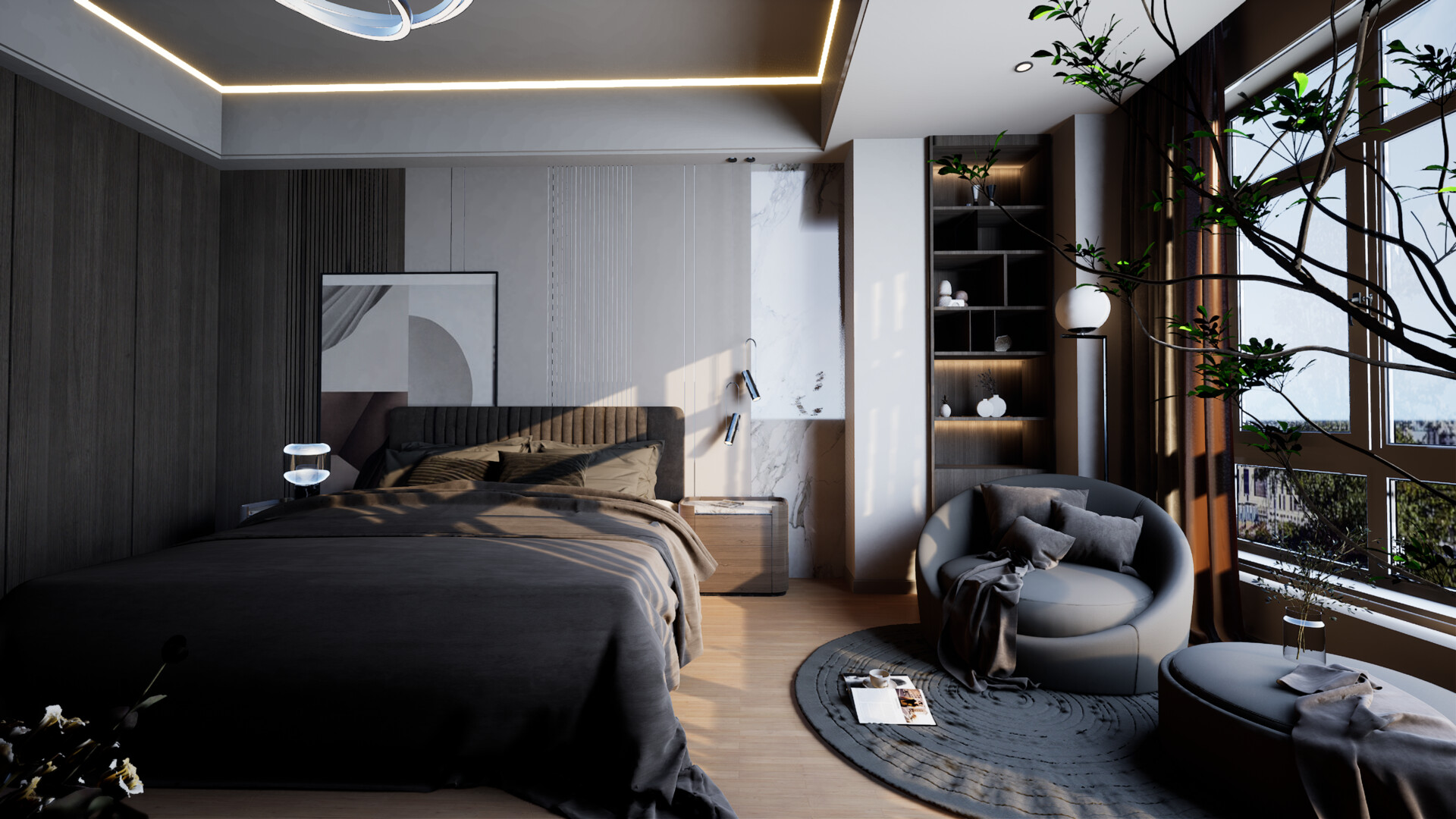 Ruben Roldan - Bedroom ---- Architecture in Unreal Engine 4