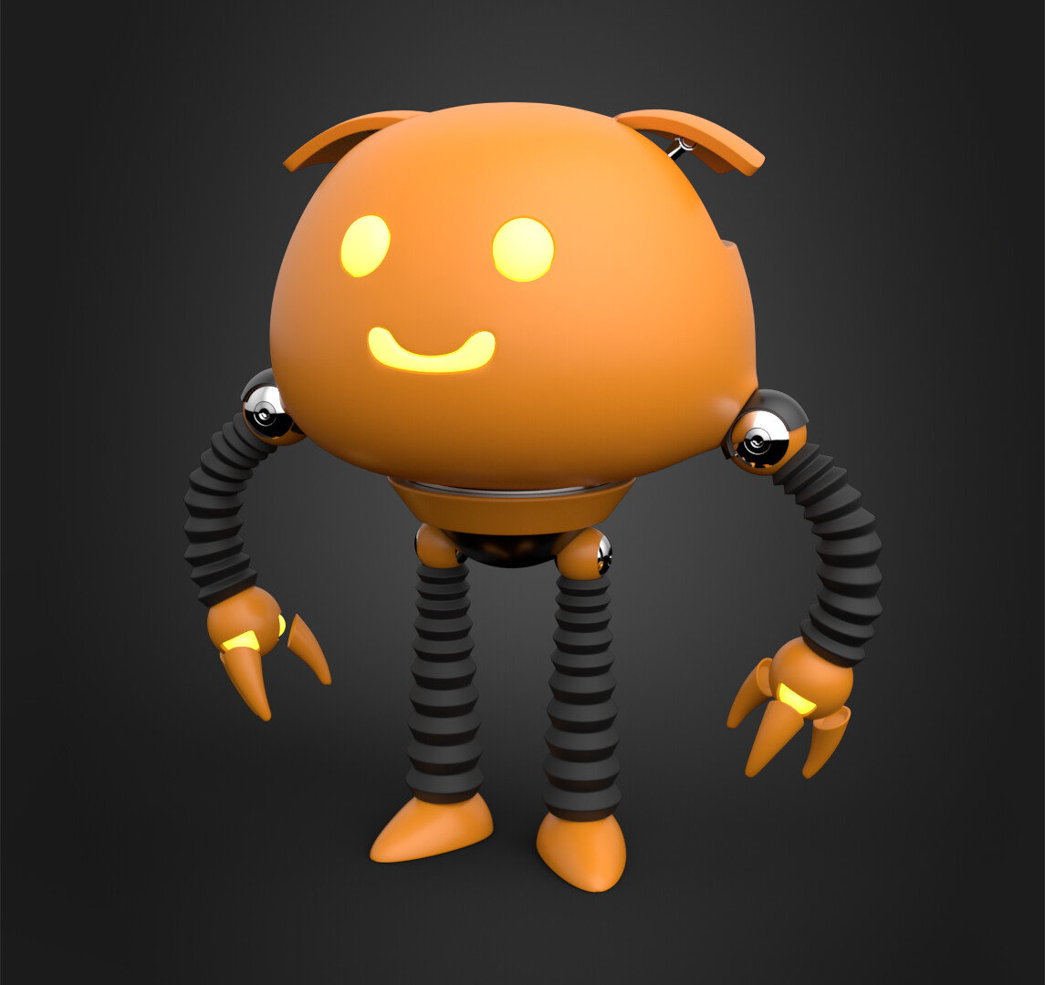 ArtStation - Cute Bot