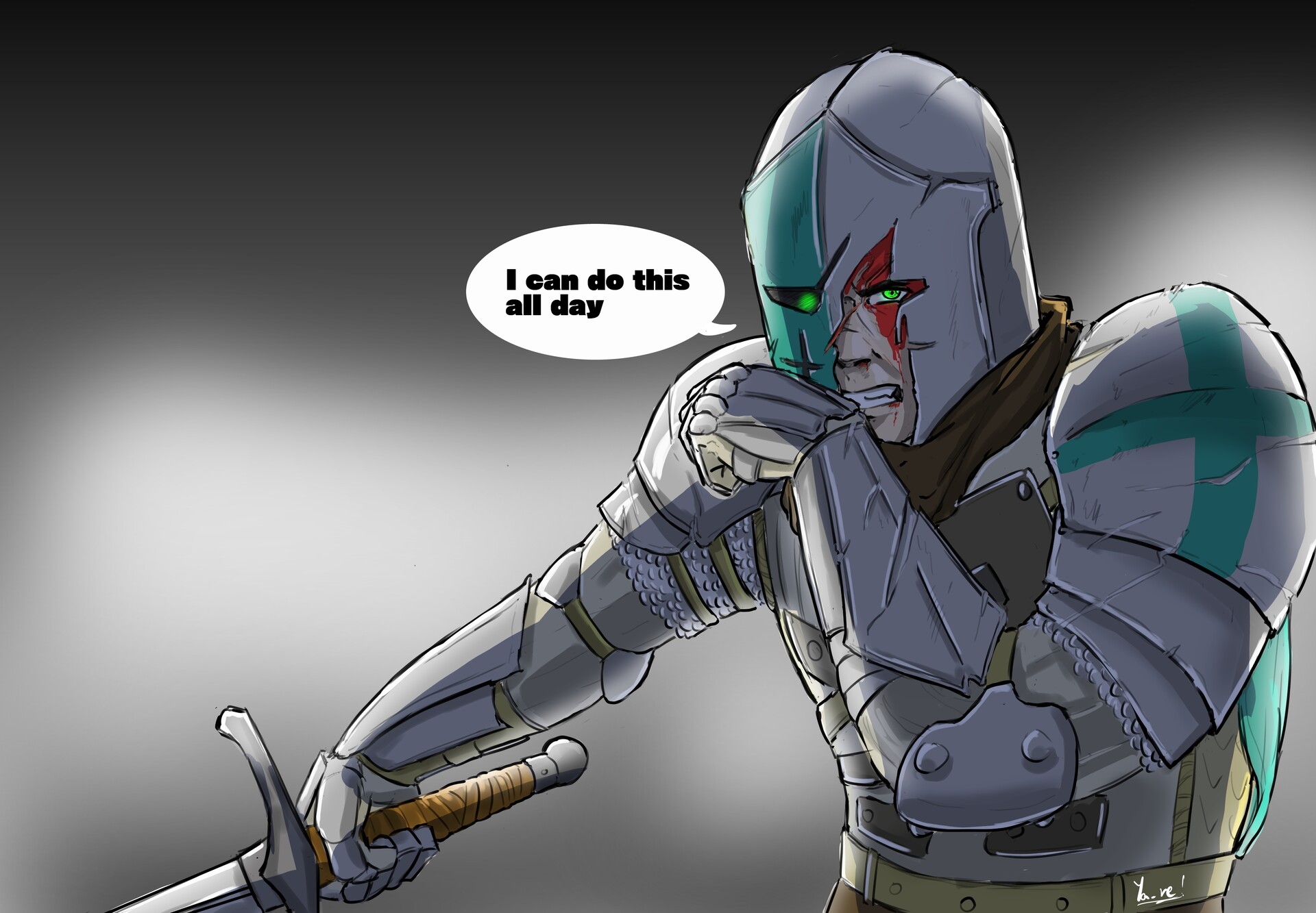 ArtStation - Warden fan art