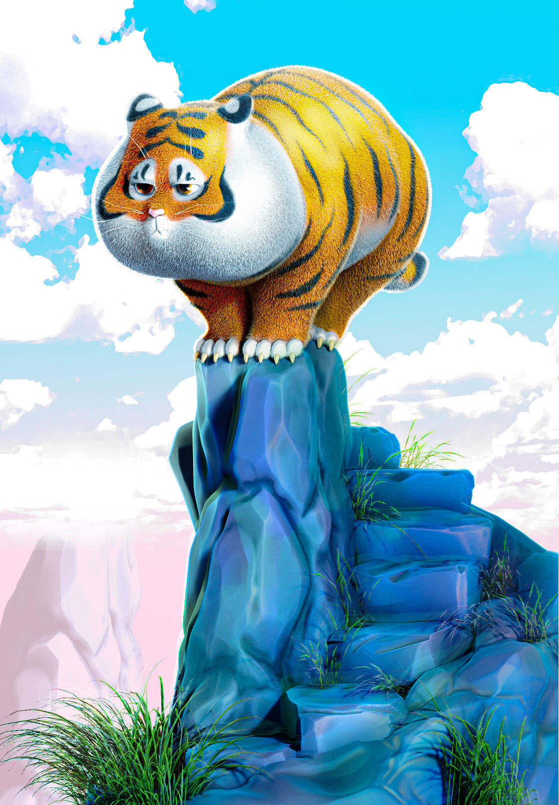 ArtStation - Chonky Tiger