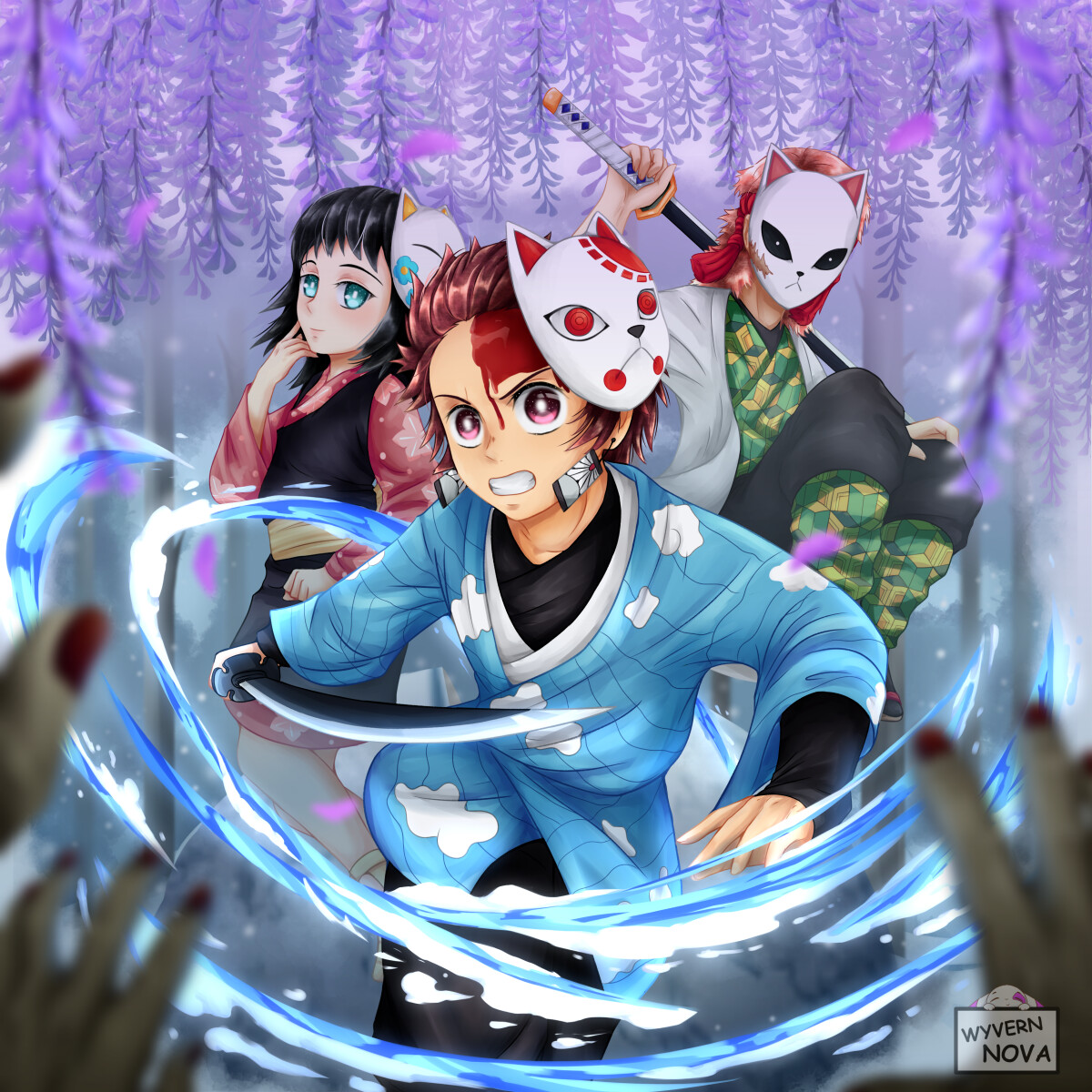 ArtStation - Demon Slayer