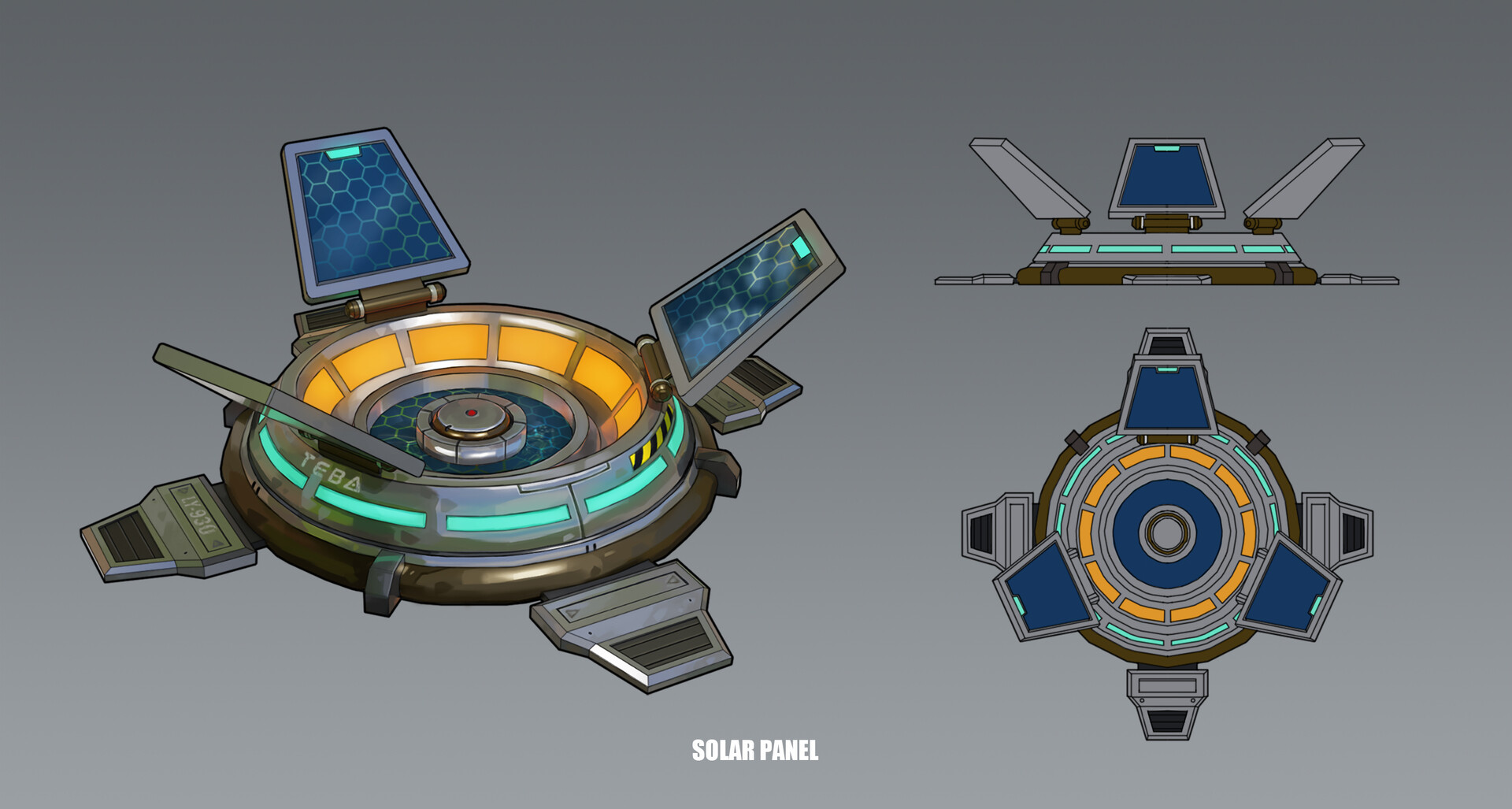 ArtStation - Solar Panel