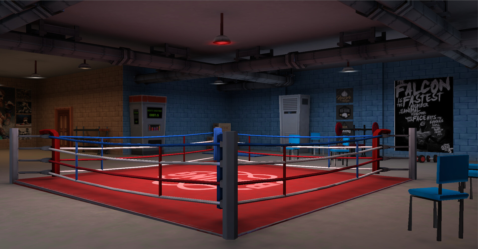 ArtStation - Stylized Boxing Gym