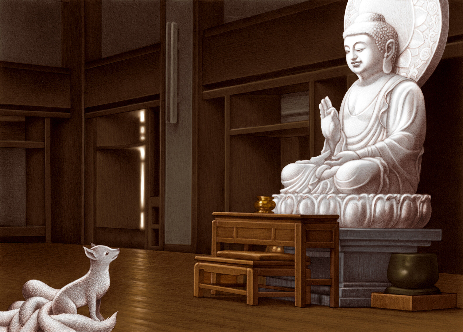 ArtStation - ShanHaiJing In Taiwan-4 Jiu Wei Hu