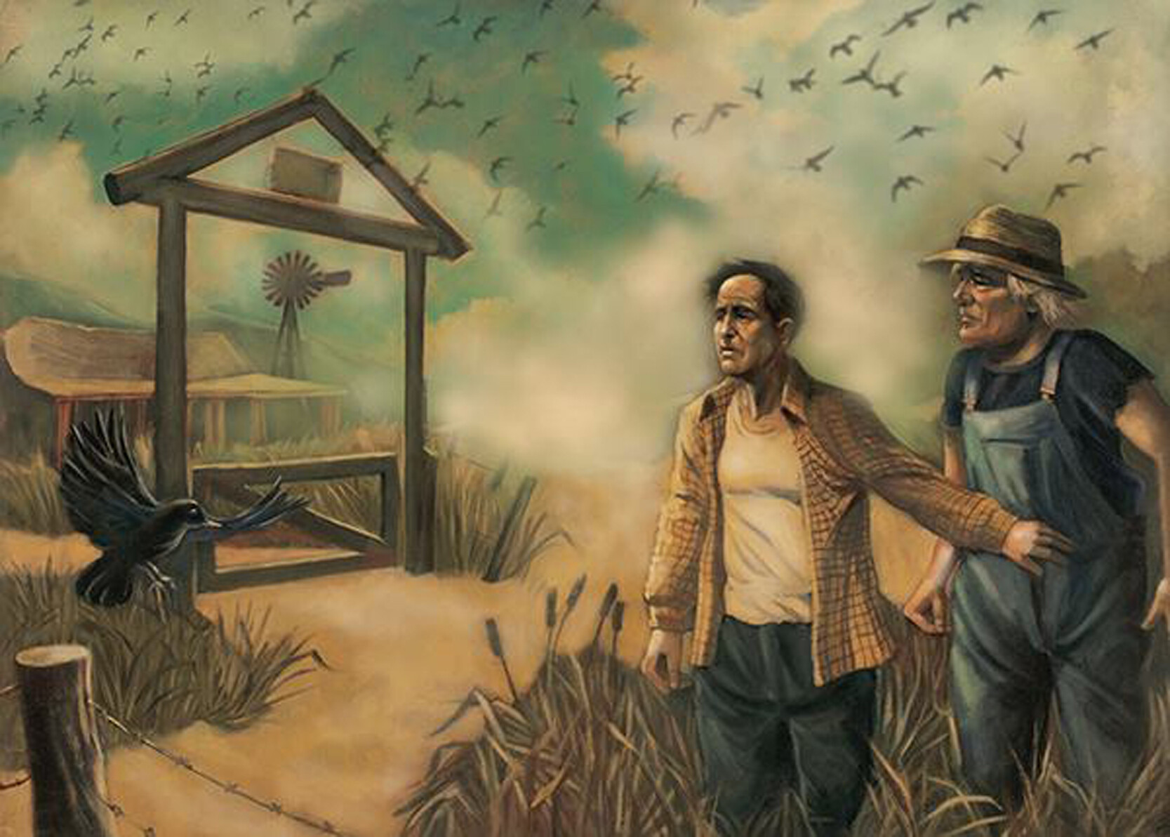 Of Mice And Men Book Cover Art