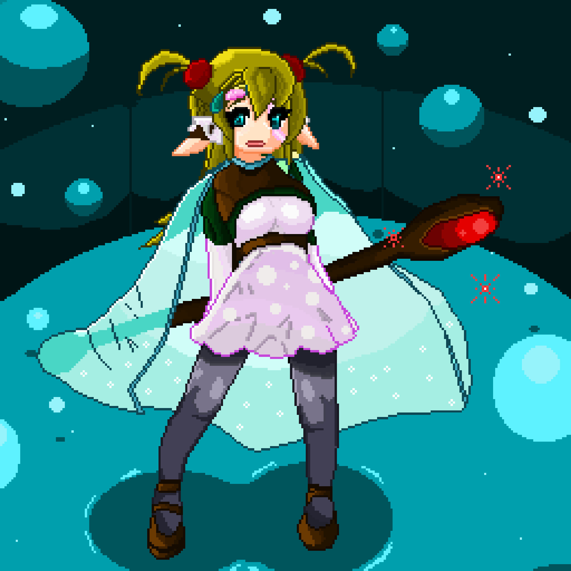 ArtStation - Magic Elf Girl