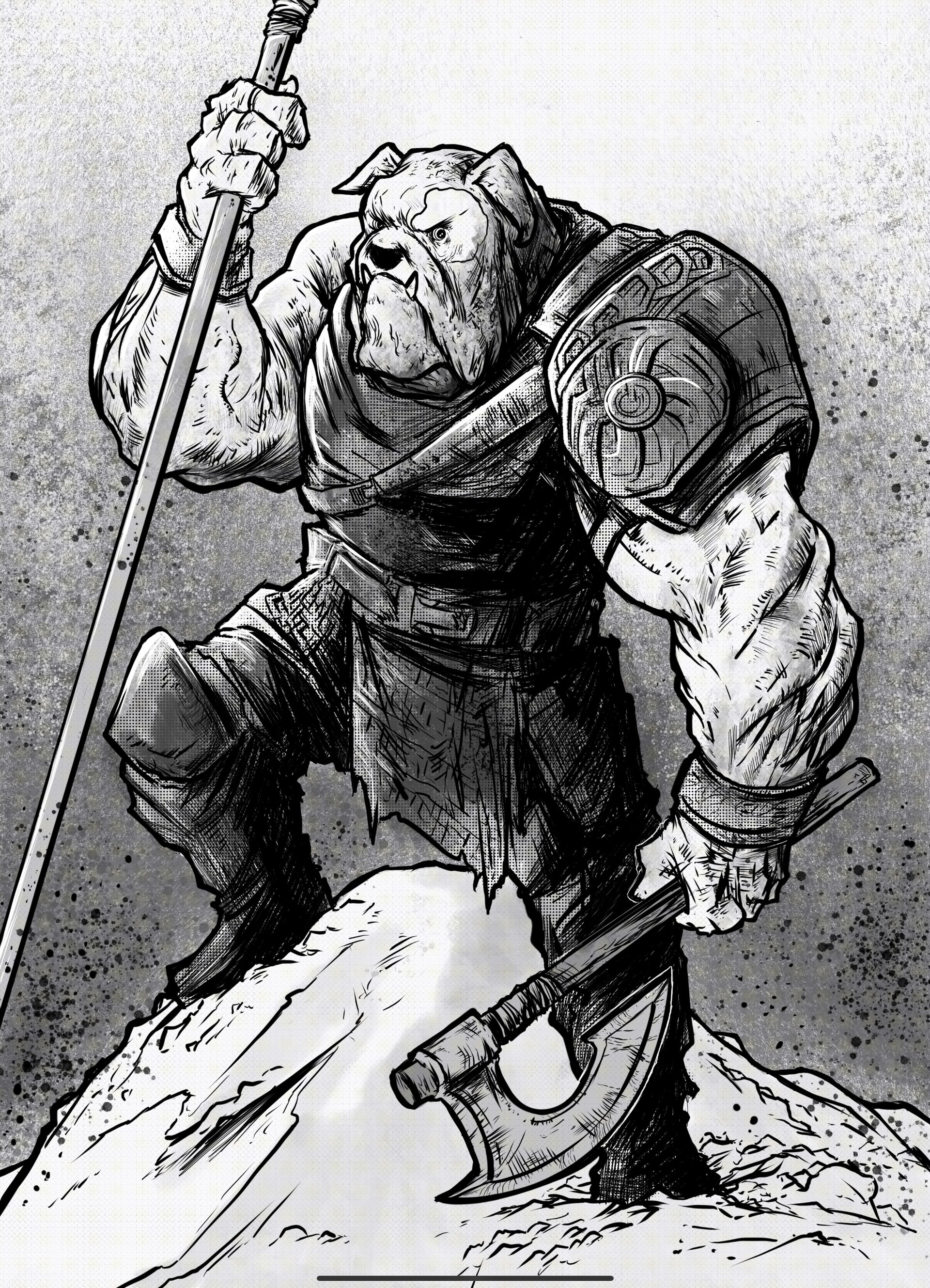 ArtStation - Dog of War