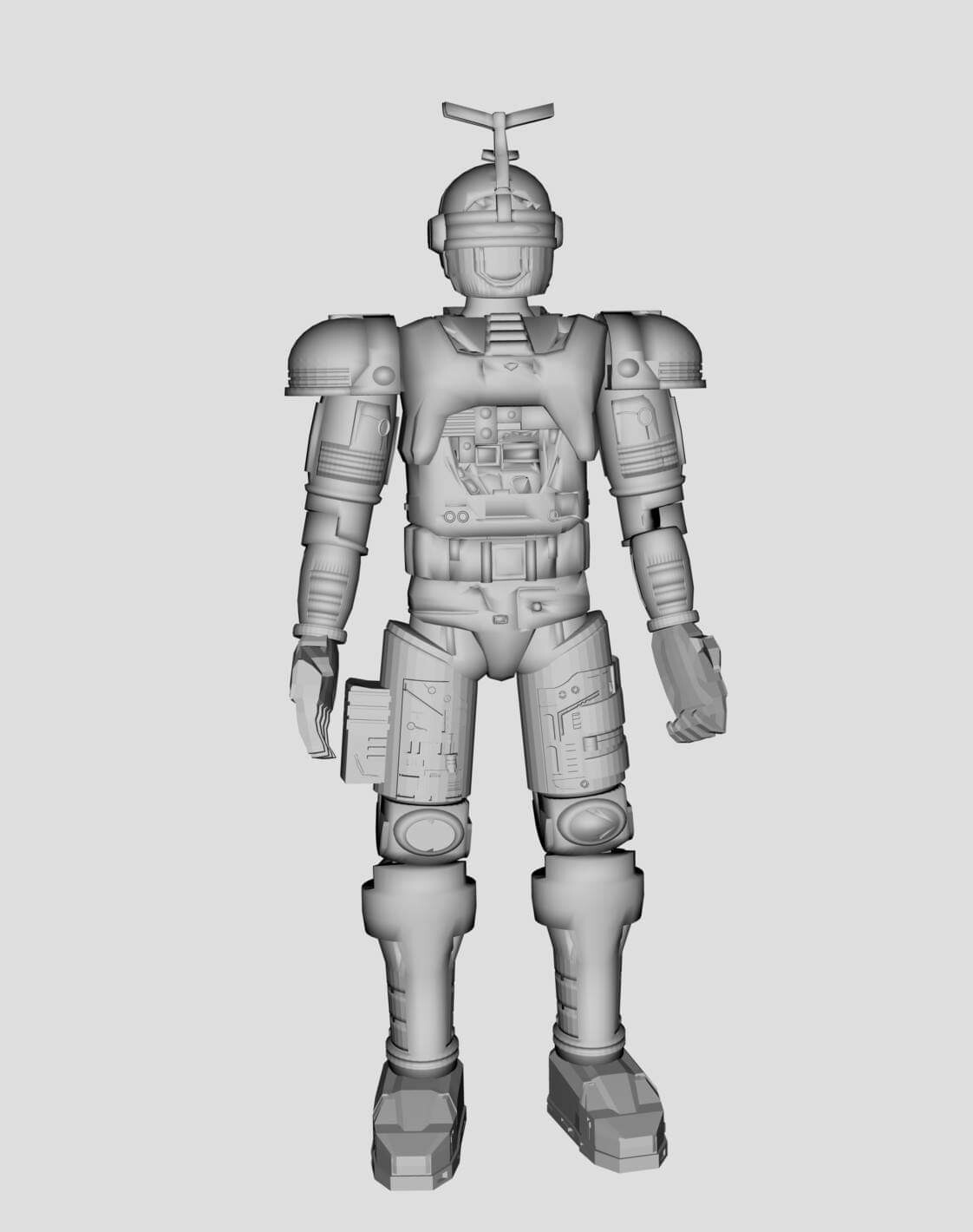 ArtStation - Blue Stinger Beetleborg