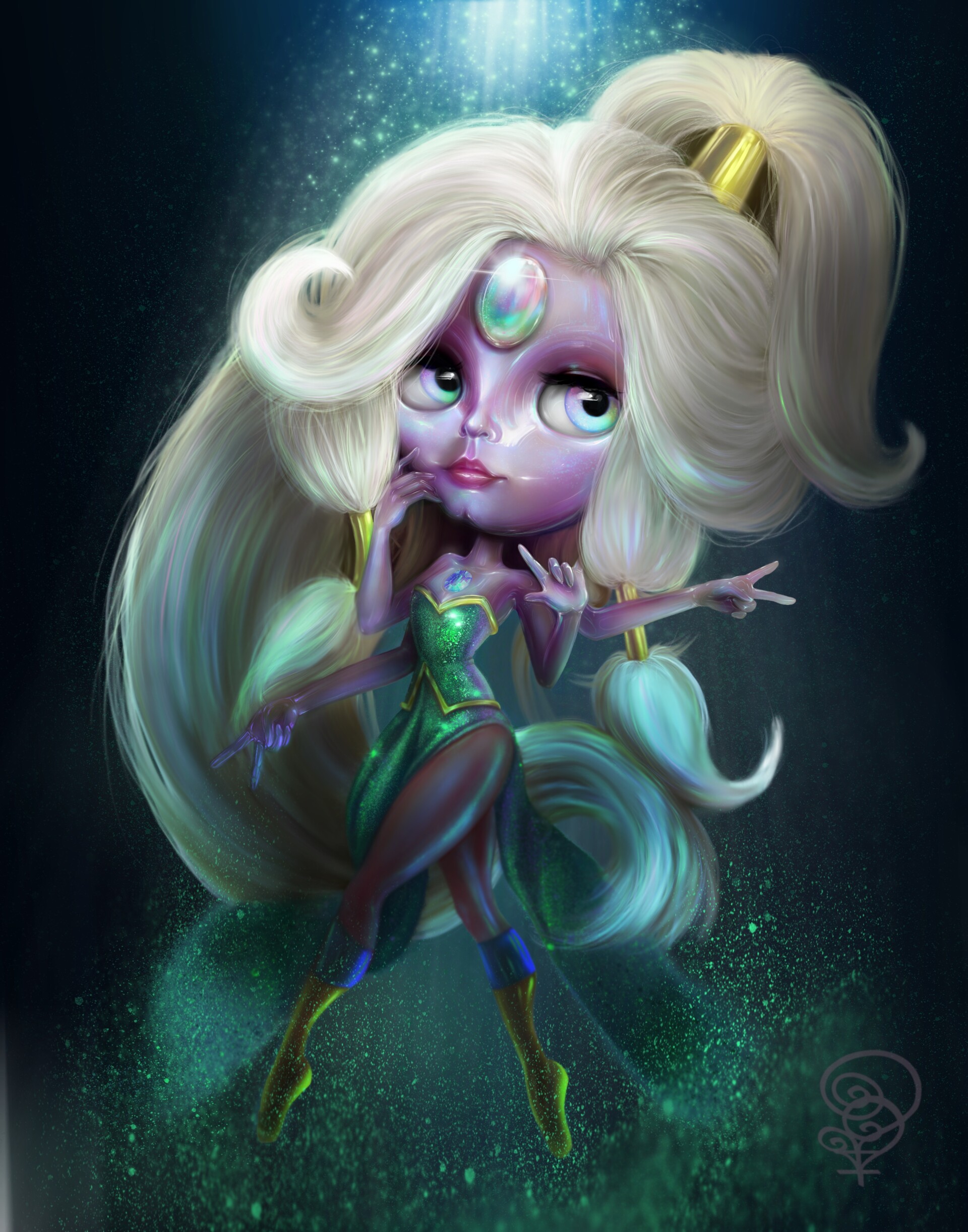 ArtStation - Opal Fusion FanArt