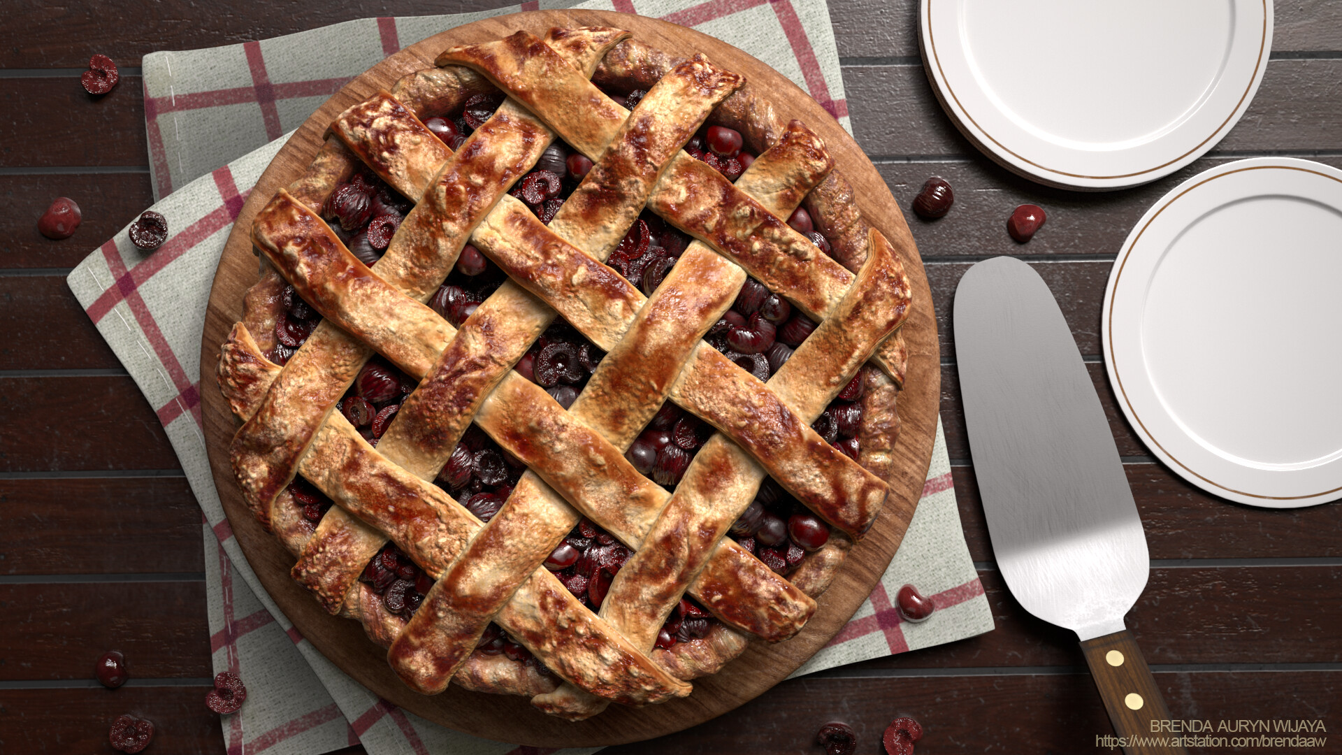 ArtStation - Cherry Pie