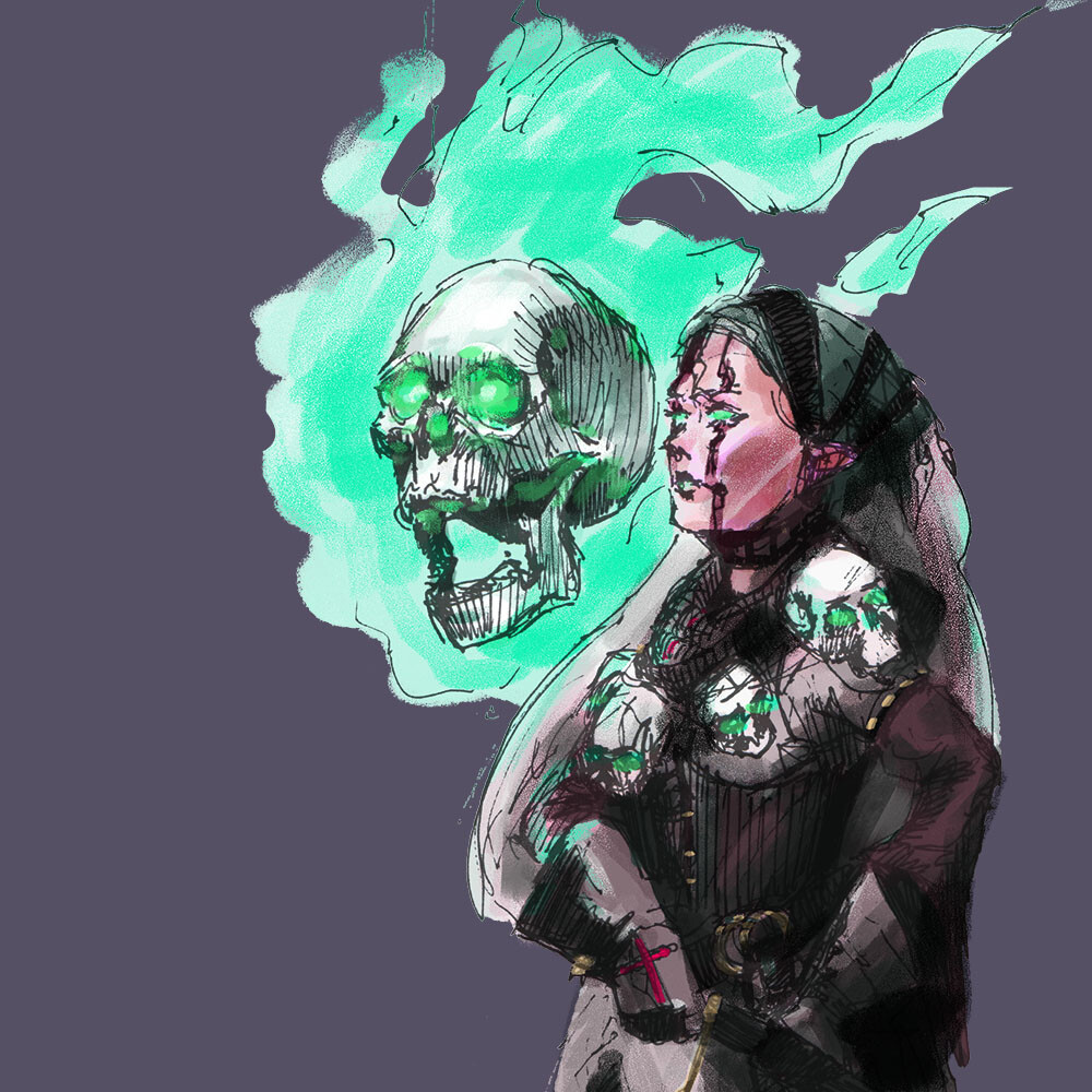 ArtStation - necromancer