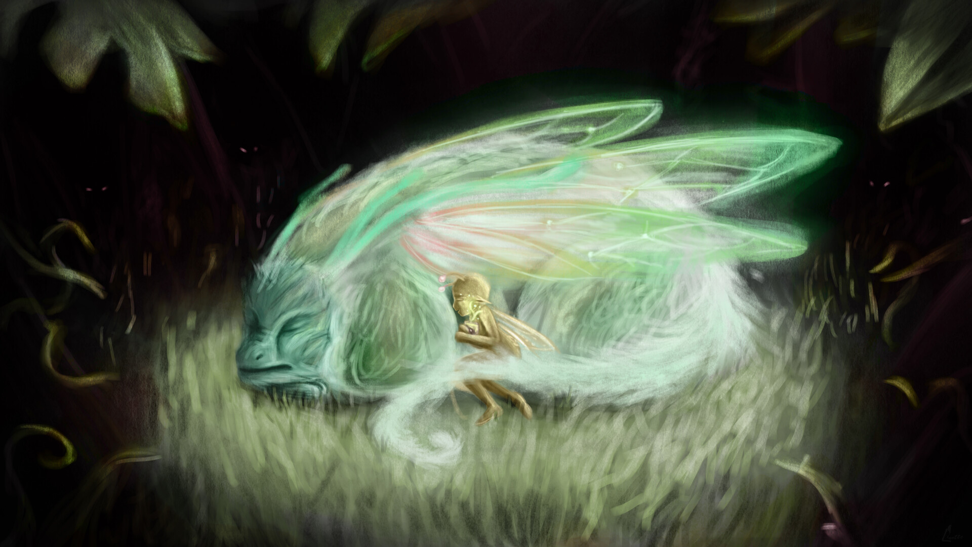 ArtStation - Fairy dragon